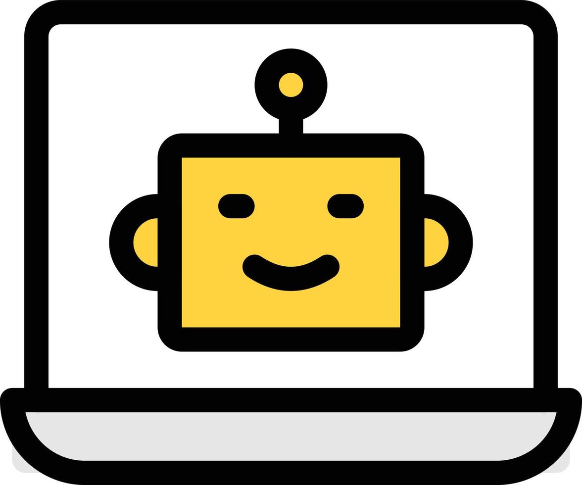 robotics vector illustration on a background.Premium quality symbols ...