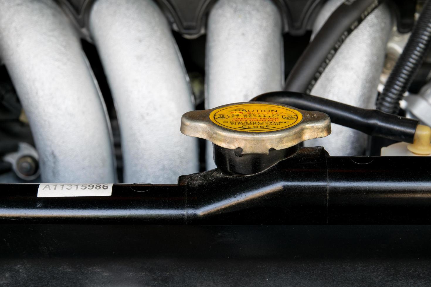 Metal cover on an radiator for engine cooling 7019336 Stock Photo at ...