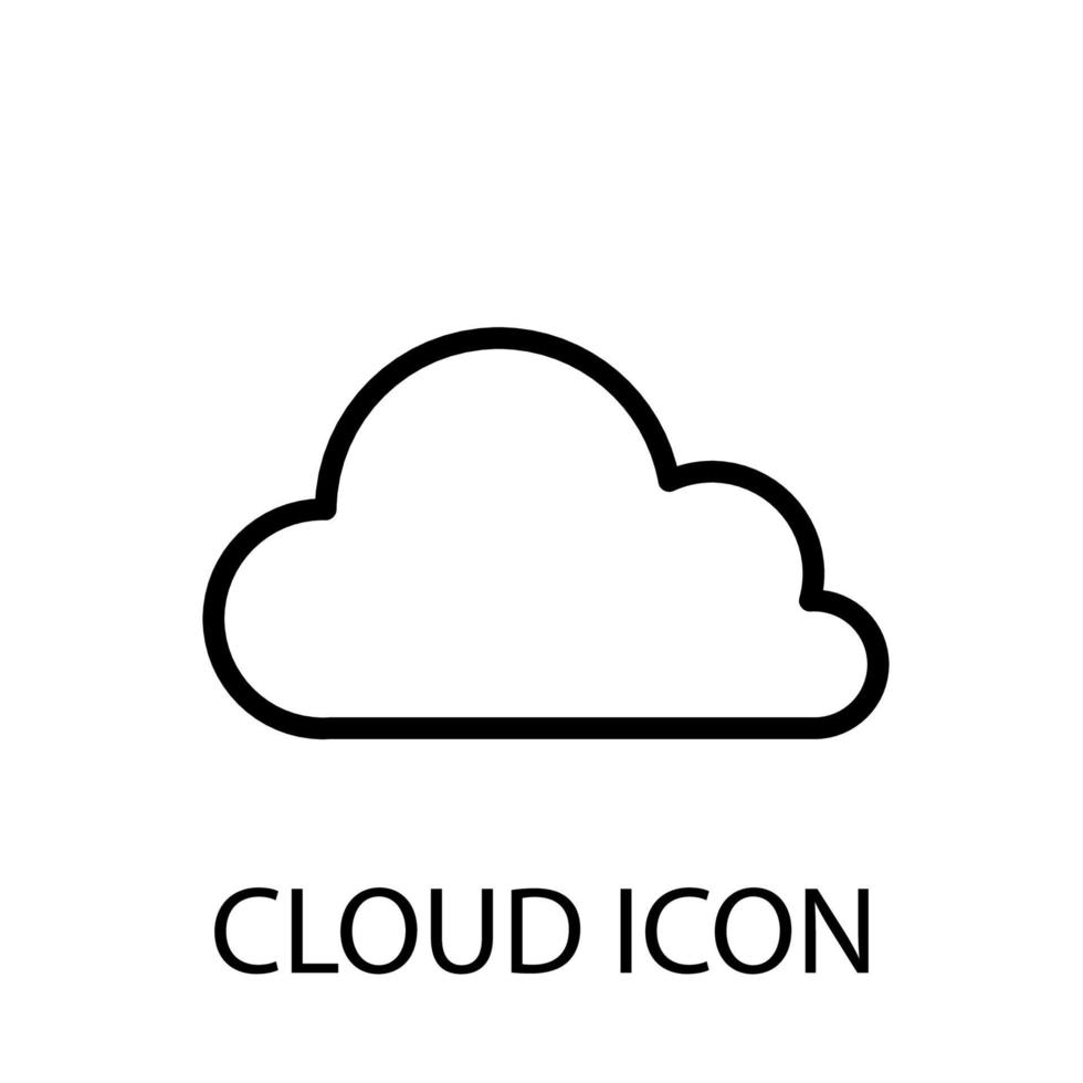 icono plano de nube vector eps10, diseño de logotipo de nube simple ... icono plano de nube vector eps10, diseño de logotipo de nube simple ...