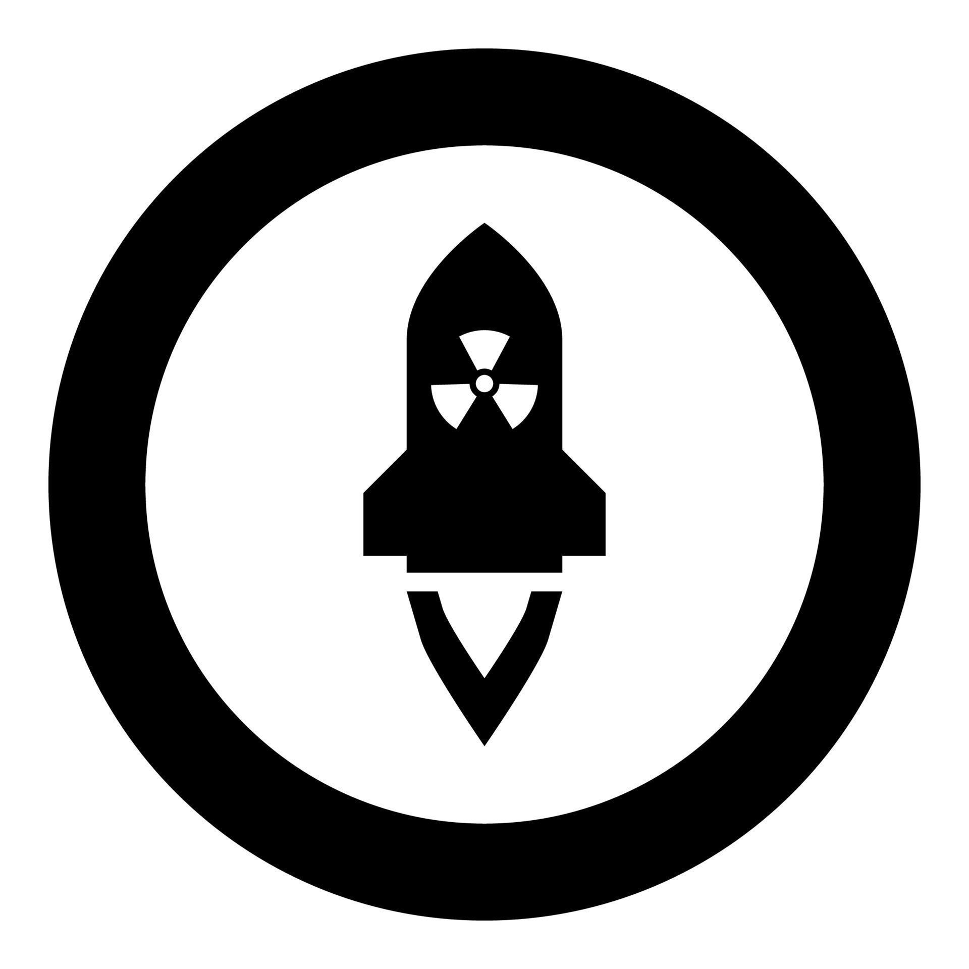 Atomic rocket flying Nuclear missile weapons Radioactive bomb Military ... Atomic rocket flying Nuclear missile weapons Radioactive bomb Military ...