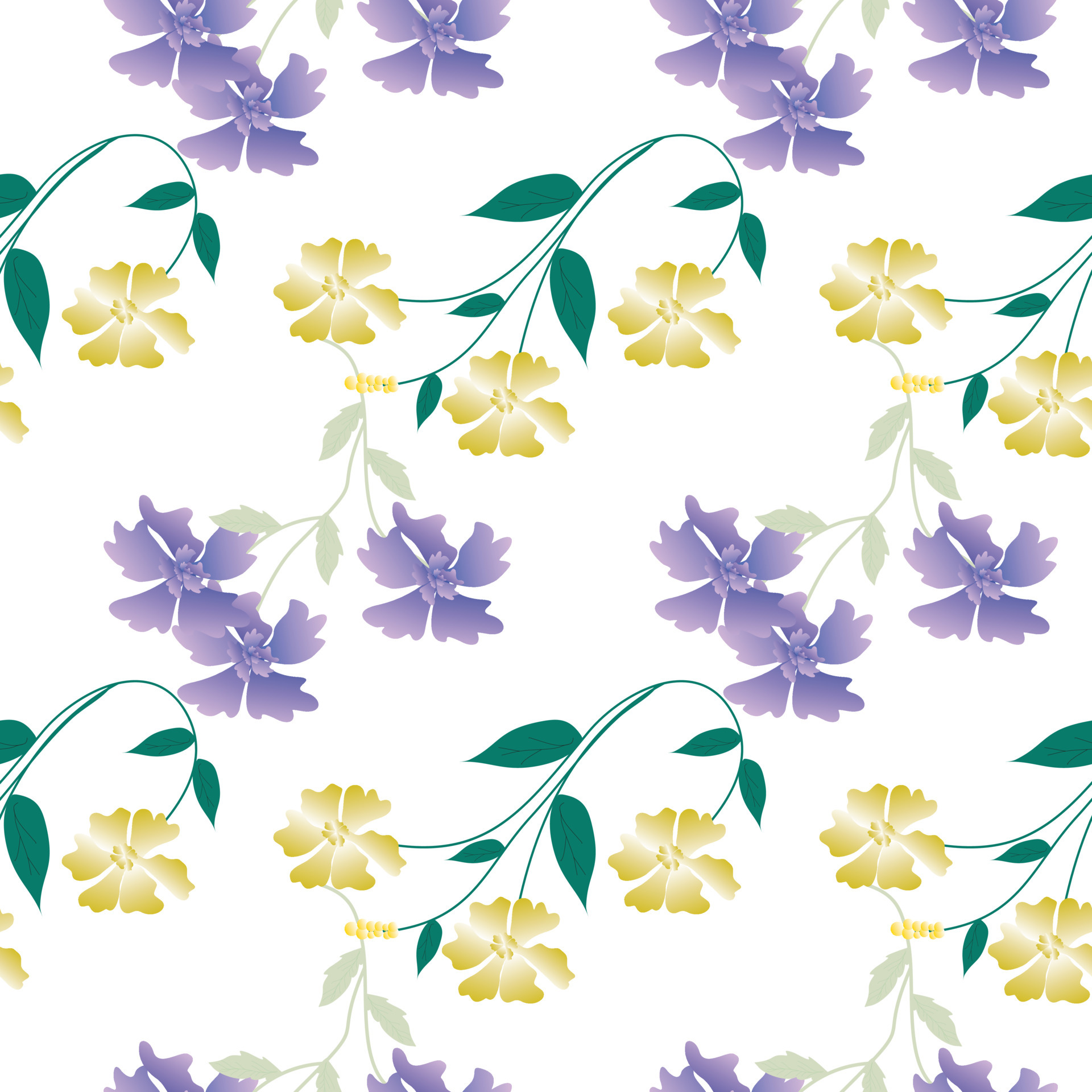 Seamless Pattern With Floral Motifs able to print for cloths ...