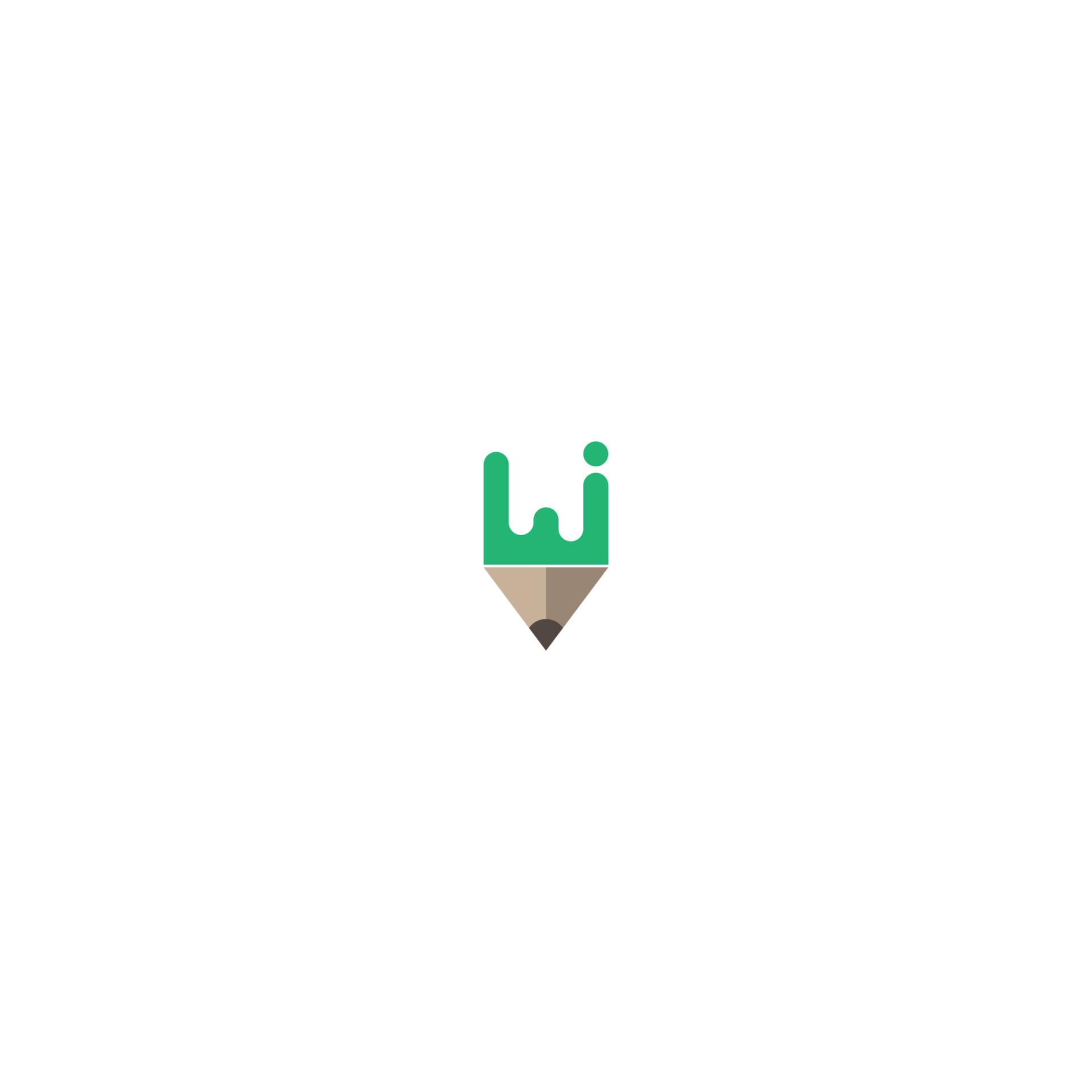 Pencil logo icon design 7055827 Vector Art at Vecteezy Pencil logo icon design 7055827 Vector Art at Vecteezy