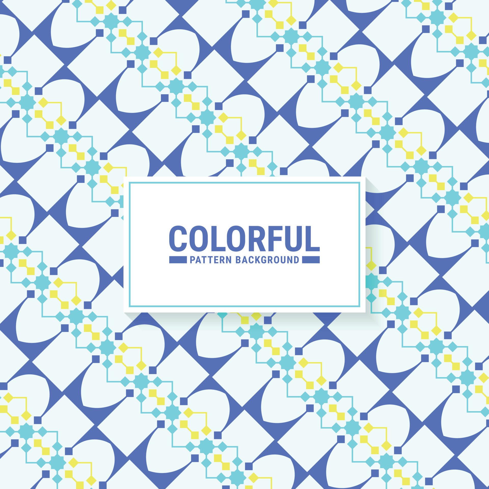 Colorful abstract geometric pattern design 7058777 Vector Art at Vecteezy