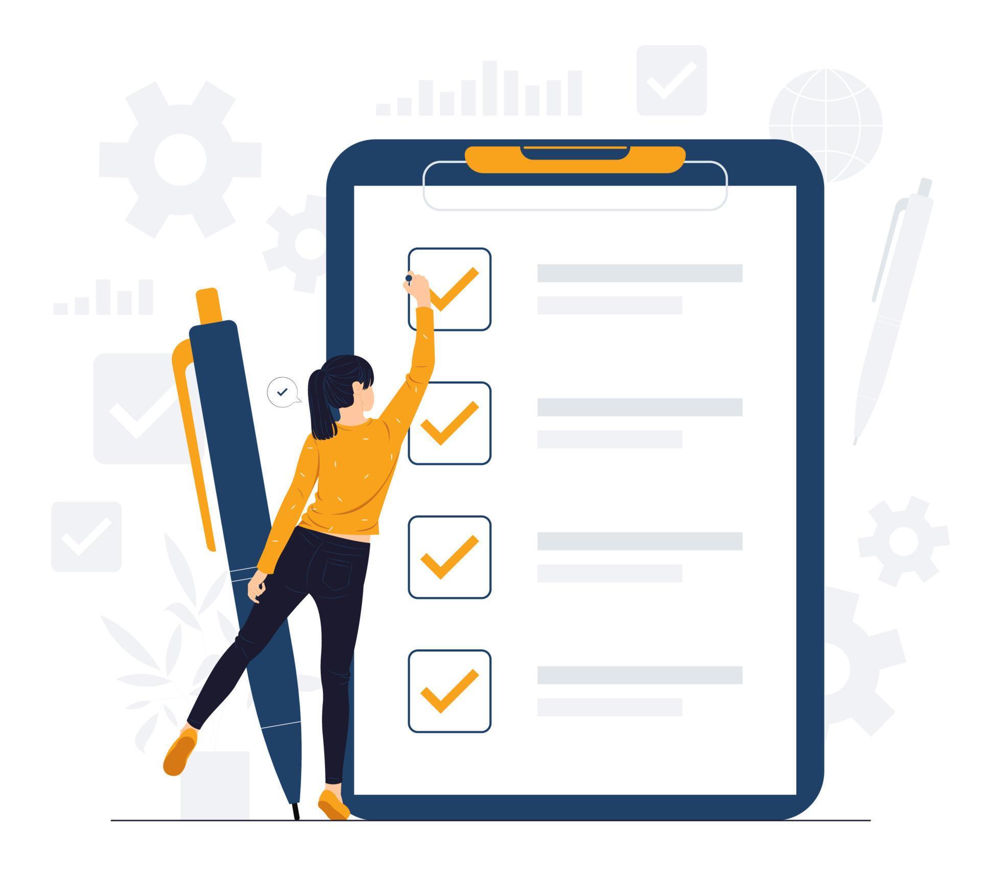 To do list concept illustration 7059682 Vector Art at Vecteezy