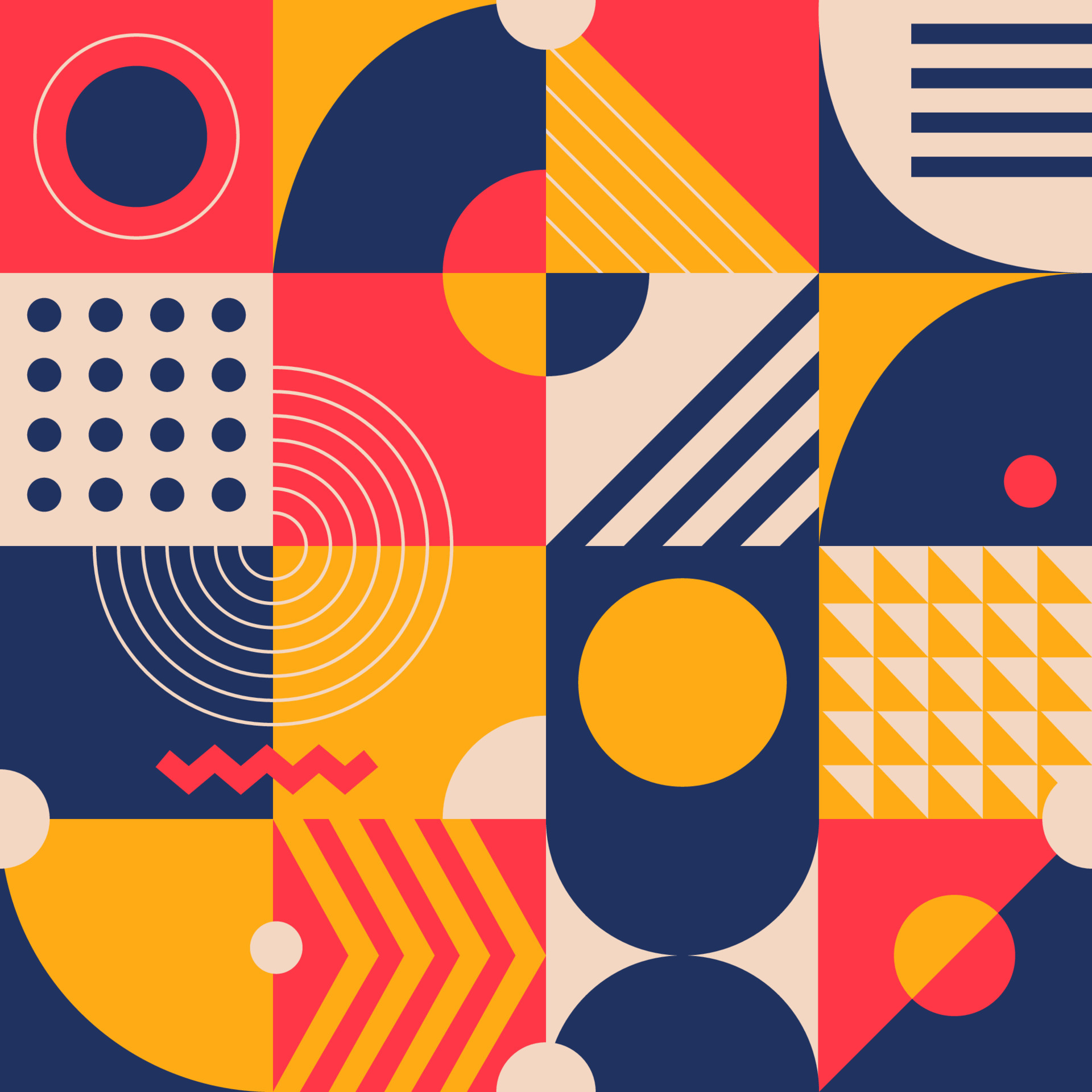 Geometric Seamless Pattern 7062168 Vector Art at Vecteezy