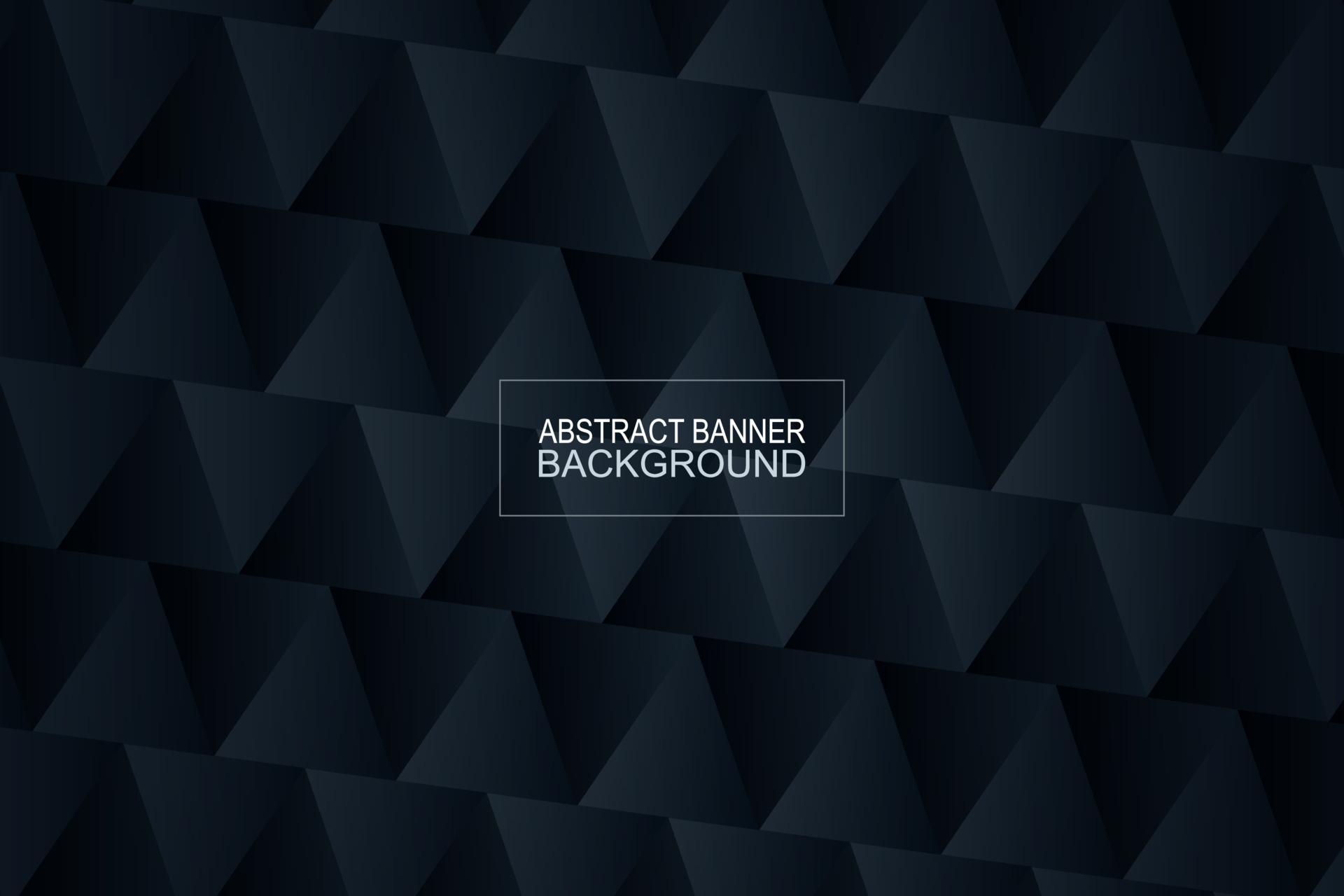 Abstract gradient geometric triangles banner background. Vector ...