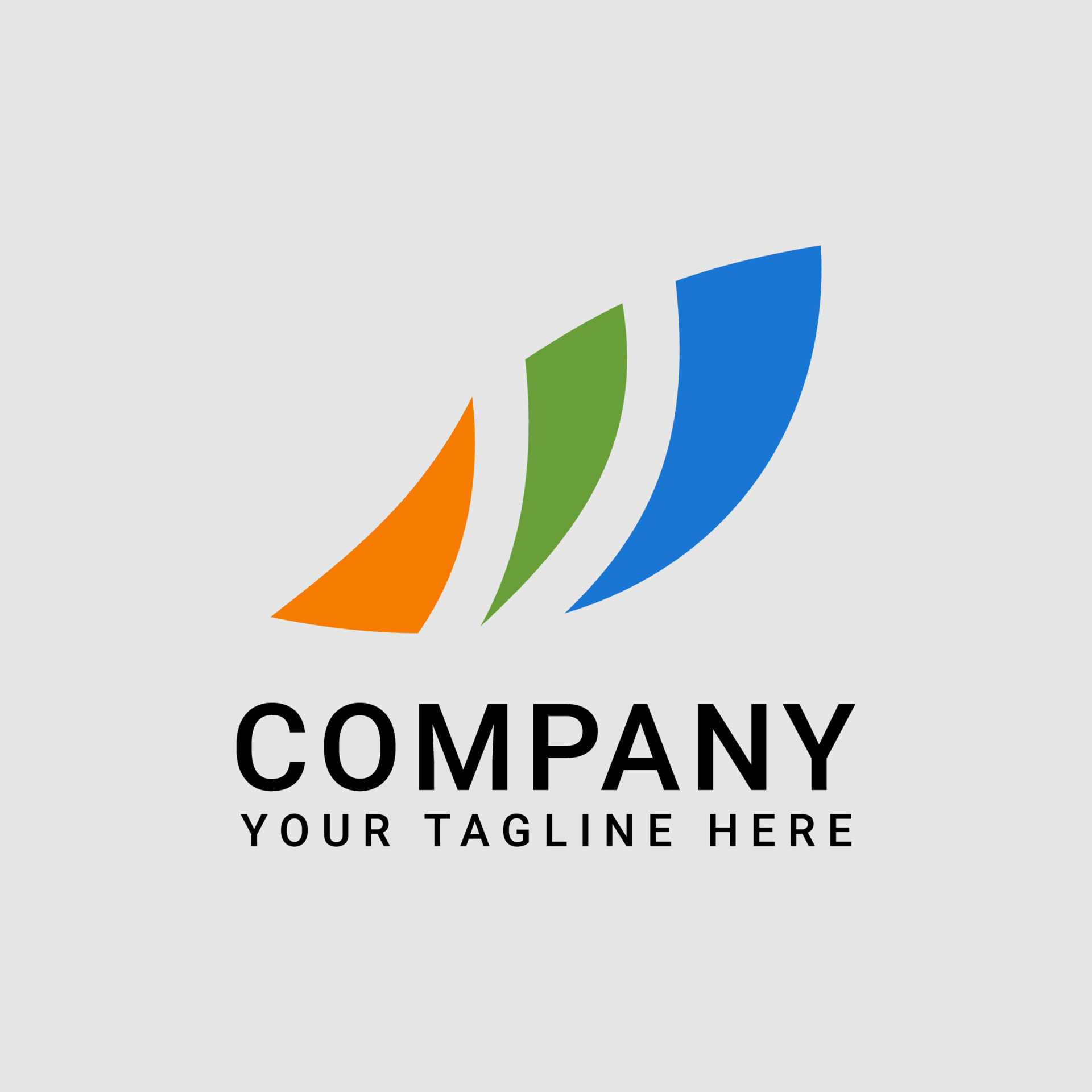 Simple Business Company Logo Design 7068018 Vector Art at Vecteezy