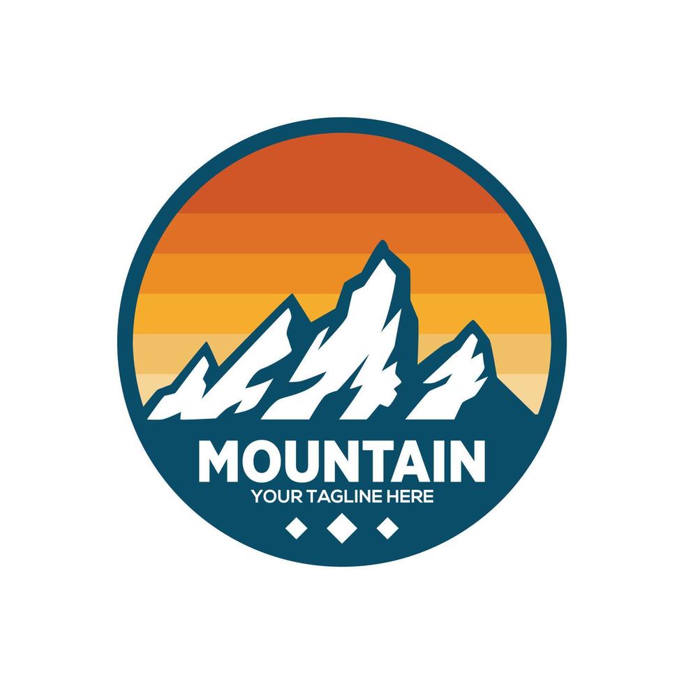 Mountain Logo Design Templates 7068657 Vector Art at Vecteezy