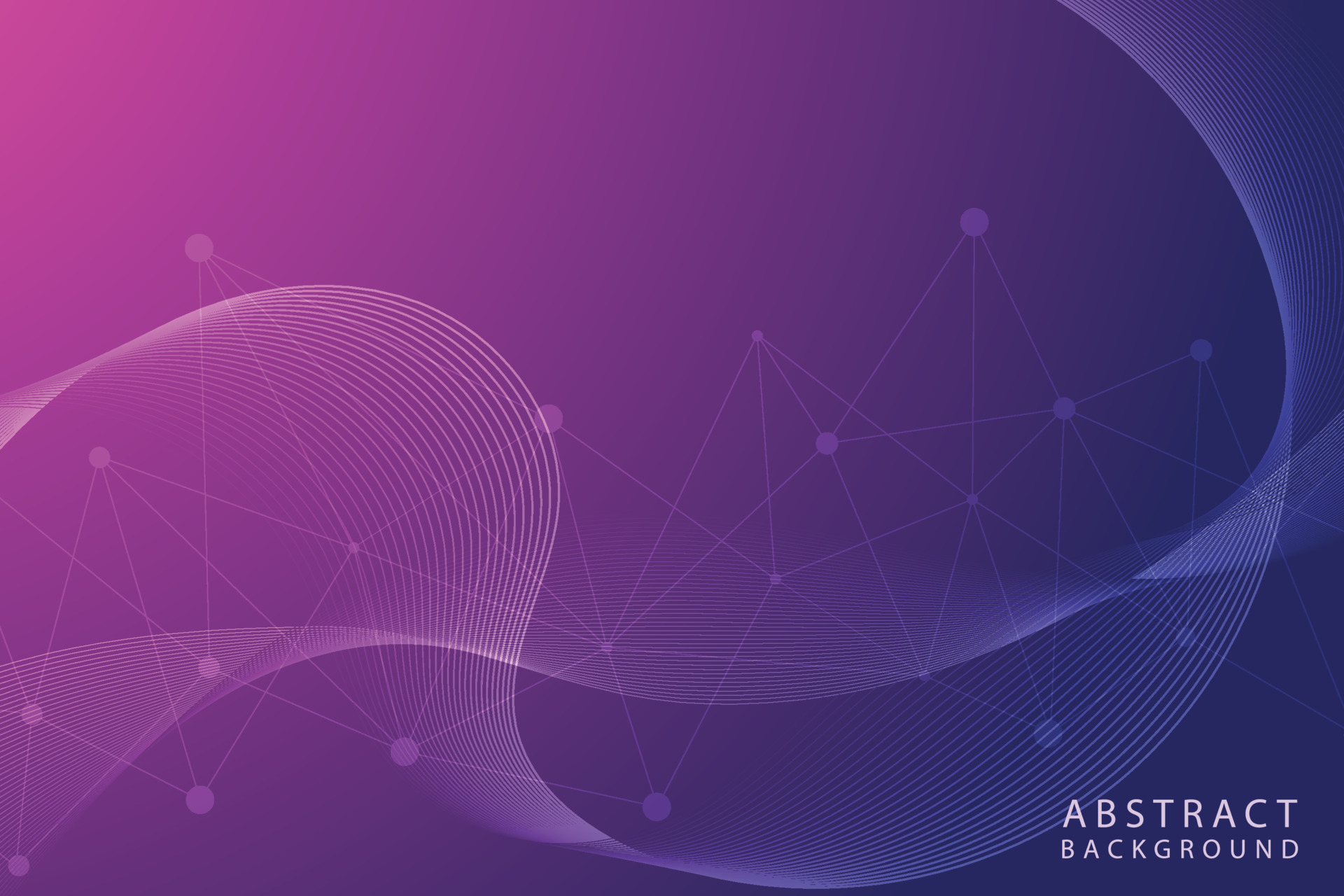 Abstract Motion Wave Gradient Line Background 7079446 Vector Art At