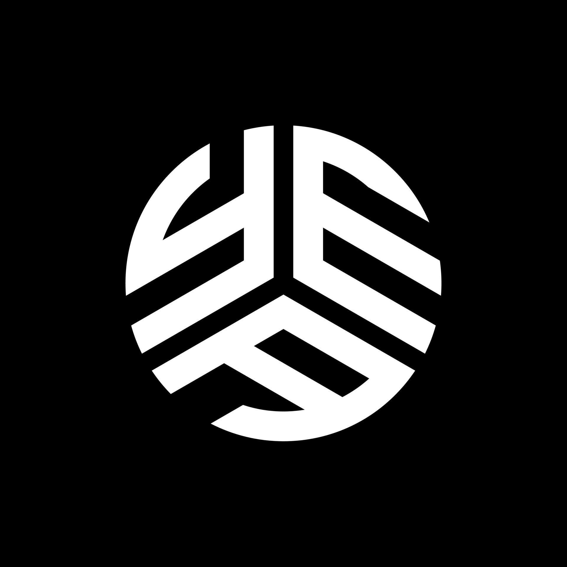 YEA letter logo design on black background. YEA creative initials ... YEA letter logo design on black background. YEA creative initials ...