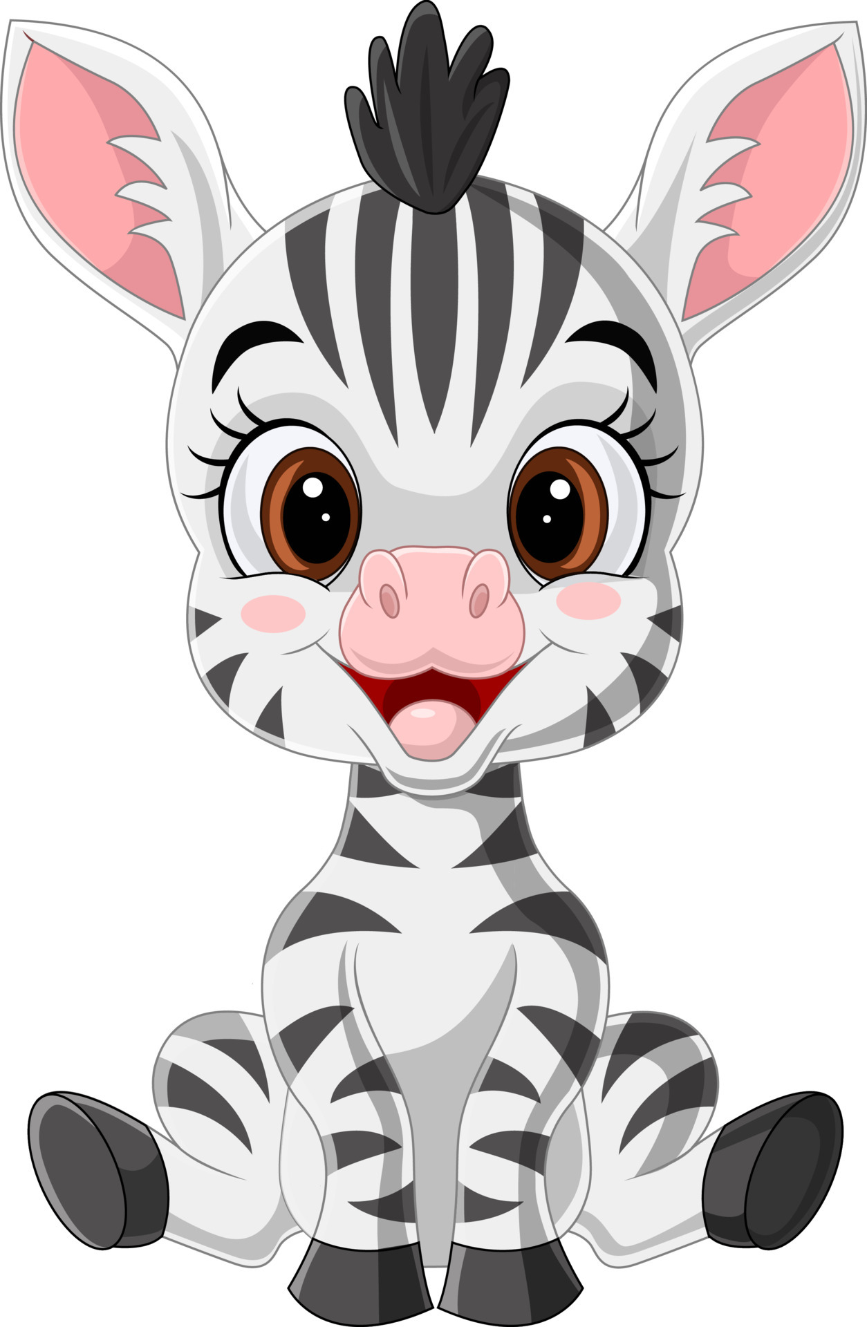 Cartoon cute baby zebra sitting 7098179 Vector Art at Vecteezy Cartoon cute baby zebra sitting 7098179 Vector Art at Vecteezy