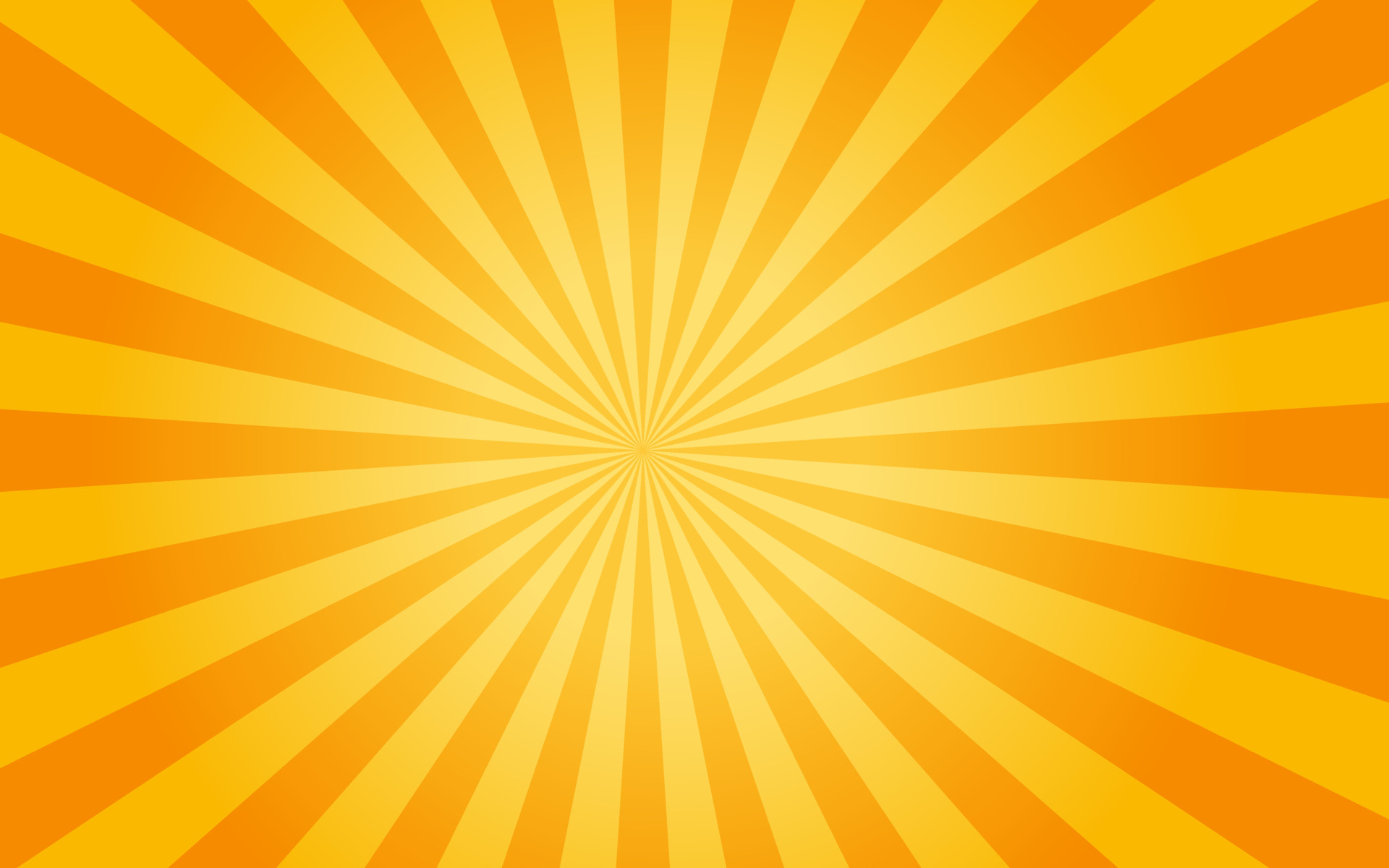 Sun Rays Retro Vintage Style On Yellow Background Sunburst Pattern