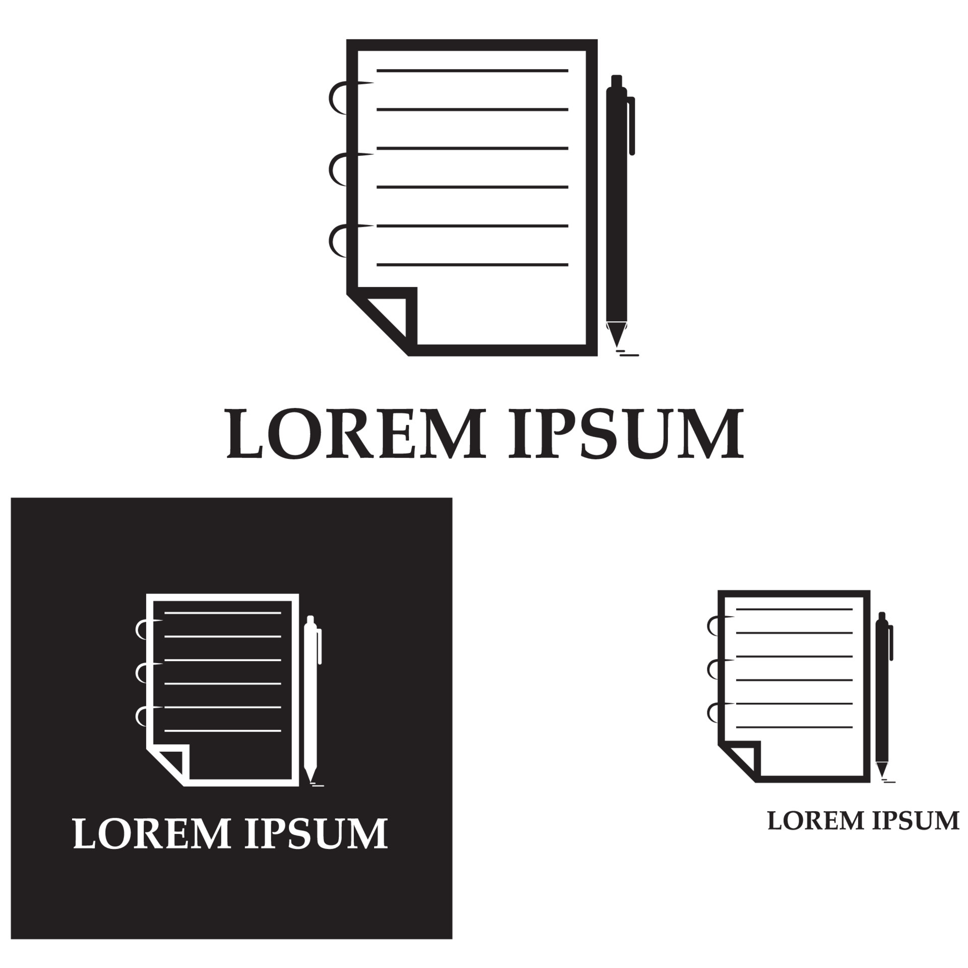 Write Document User Interface Outline Icon Logo Vector Illustration 7109285 Vector Art At Vecteezy