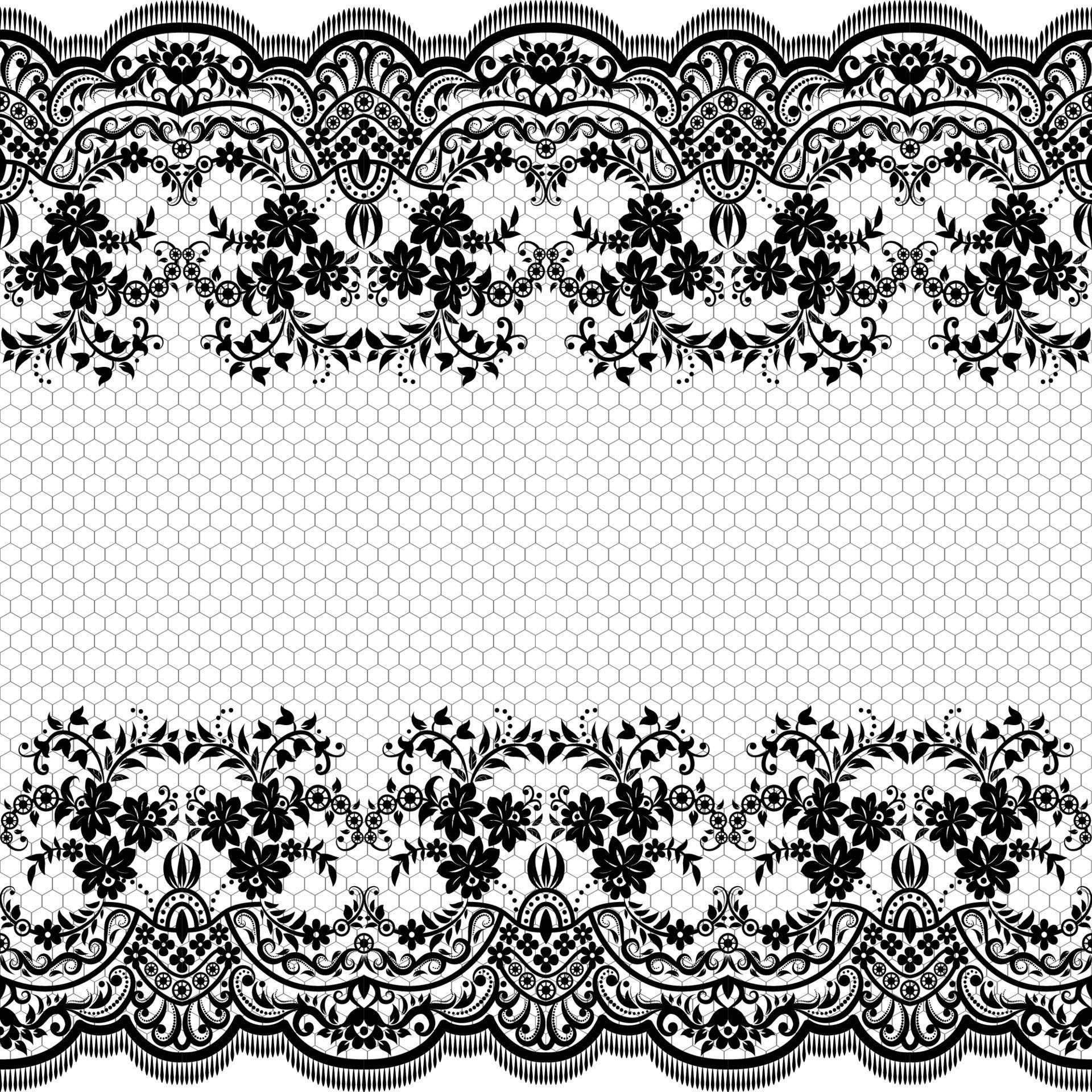 Abstract seamless lace pattern with flowers 7118091 Vector Art at Vecteezy