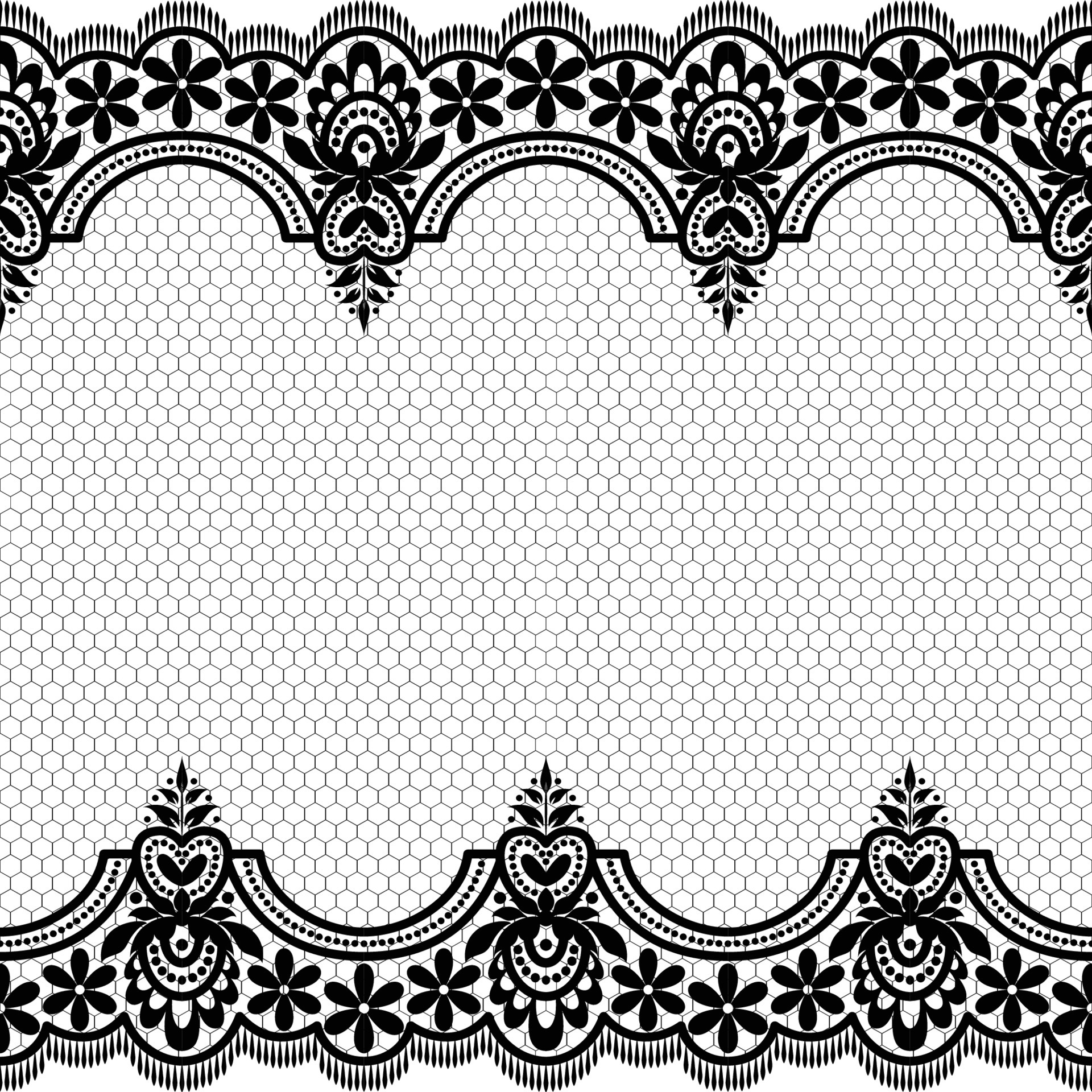 Abstract seamless lace pattern with flowers 7118092 Vector Art at Vecteezy