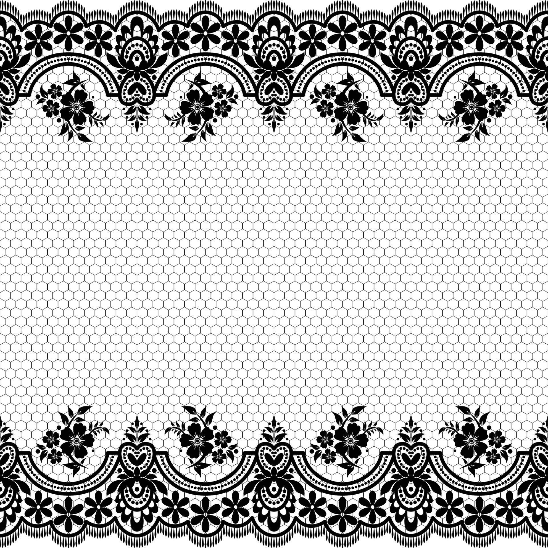 Abstract seamless lace pattern with flowers 7118097 Vector Art at Vecteezy
