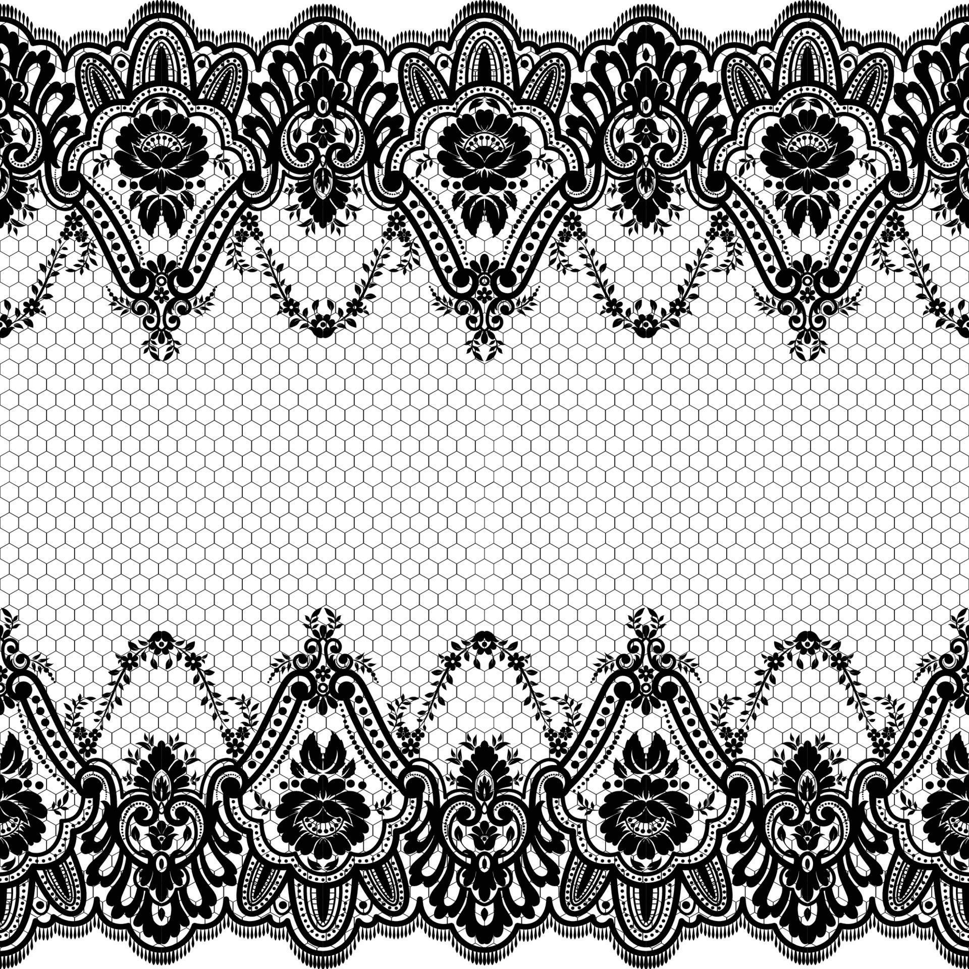 Abstract seamless lace pattern with flowers 7118114 Vector Art at Vecteezy