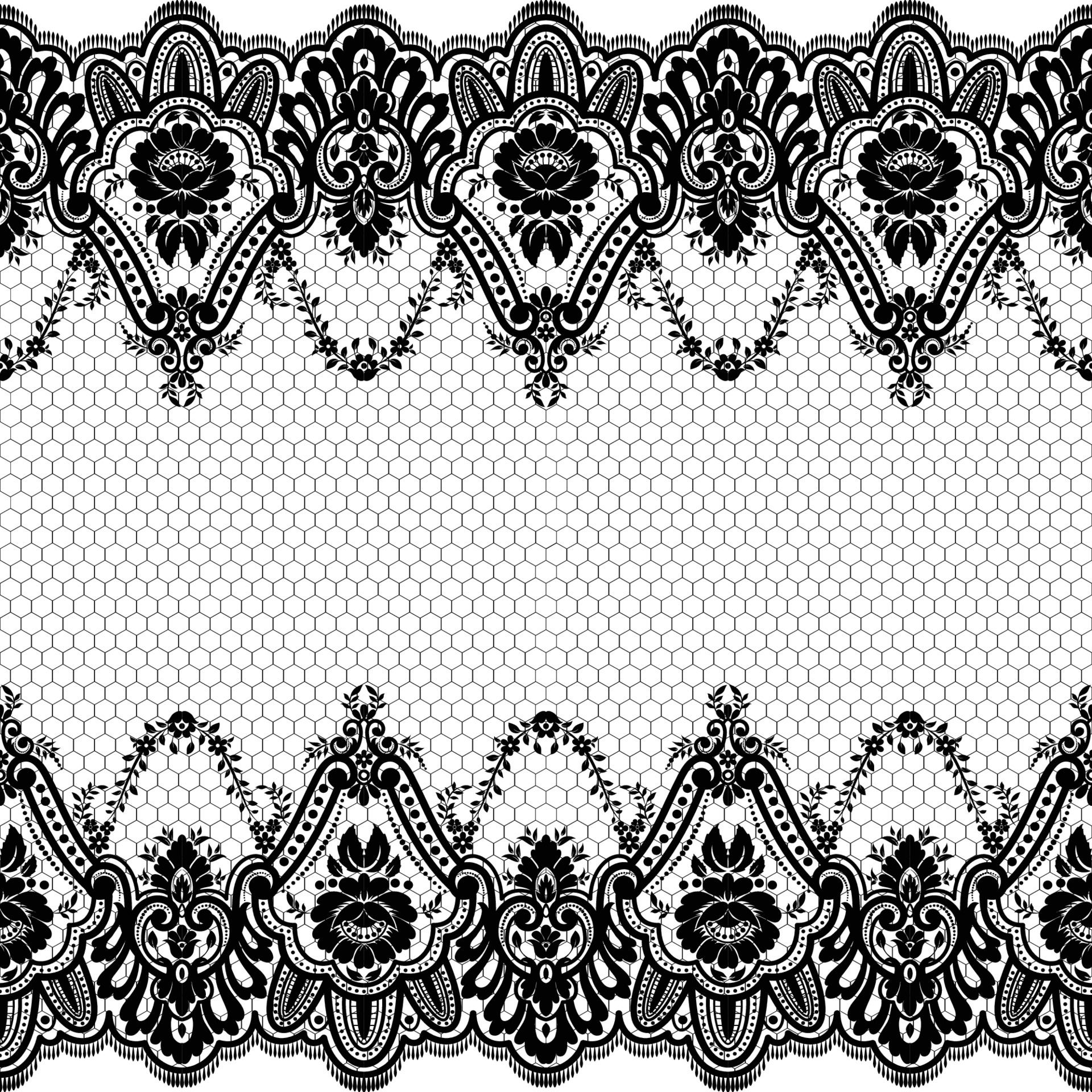 Abstract seamless lace pattern with flowers 7118114 Vector Art at Vecteezy