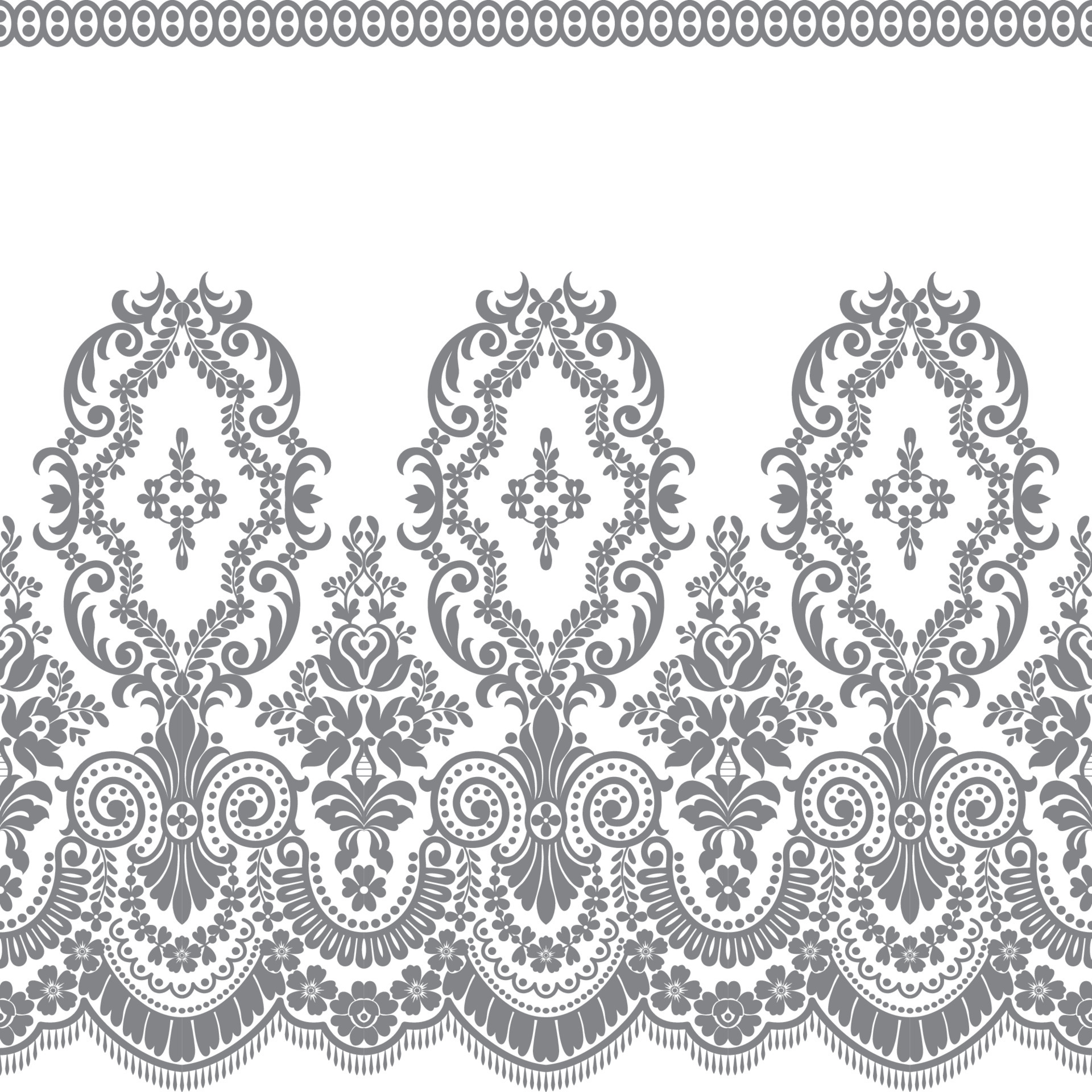 Abstract seamless lace pattern with flowers 7118119 Vector Art at Vecteezy