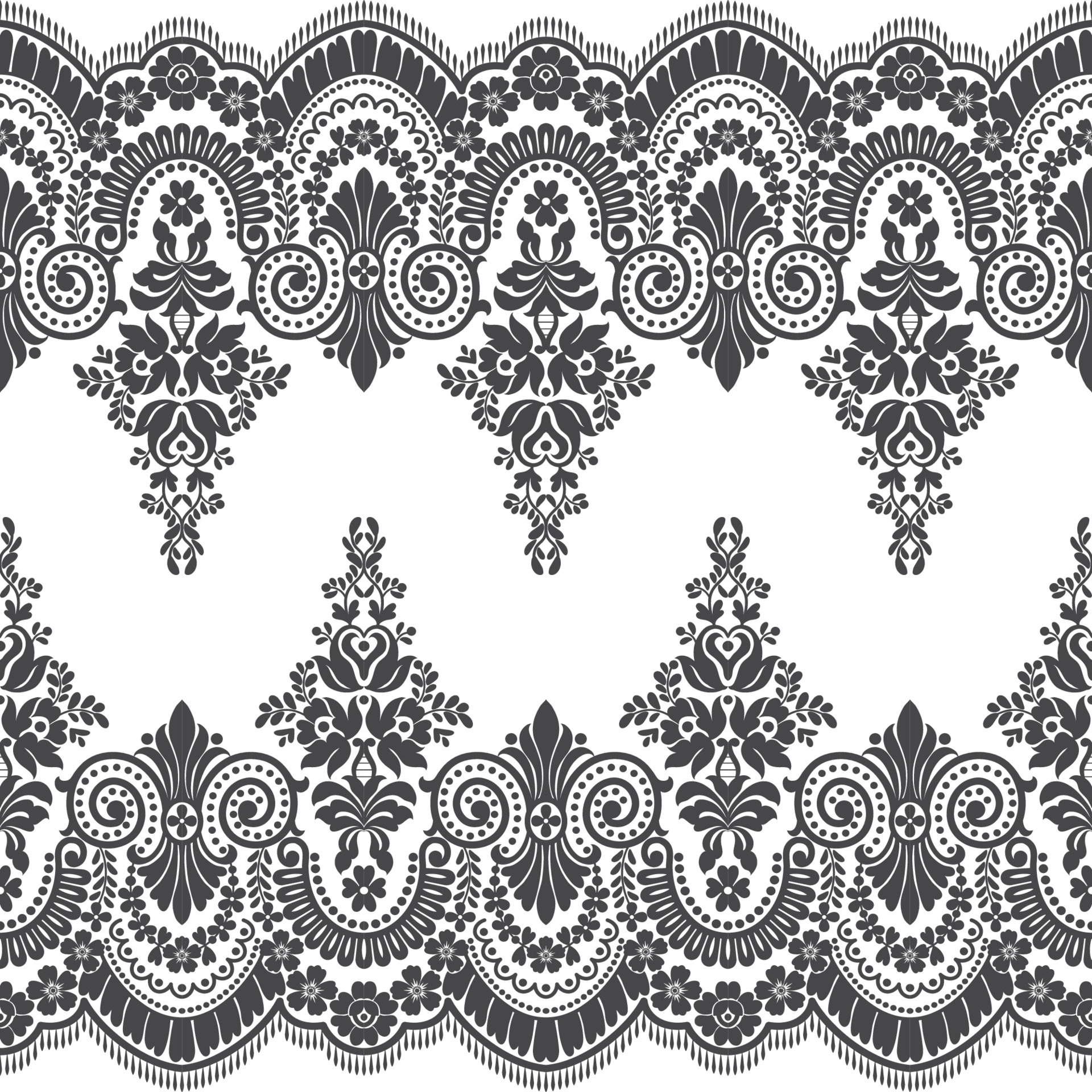 Abstract seamless lace pattern with flowers 7118121 Vector Art at Vecteezy
