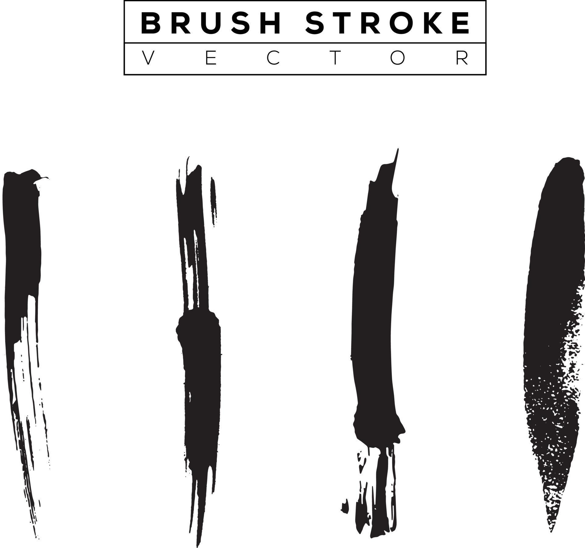 Abstract Vector Brush Stroke Set 7121076 Vector Art at Vecteezy