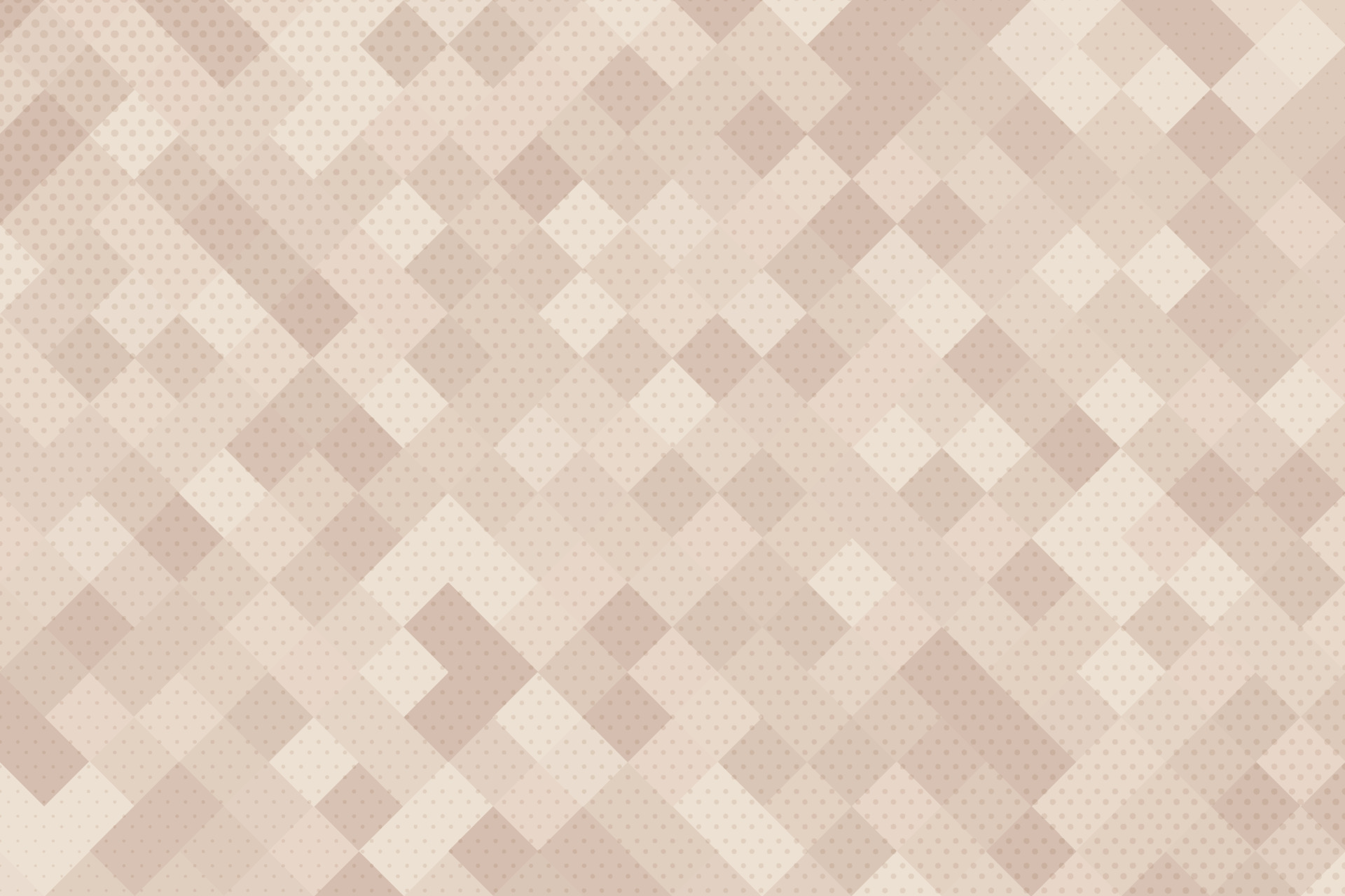 Light Brown Square Pattern Background With Halftone Geometric Shape