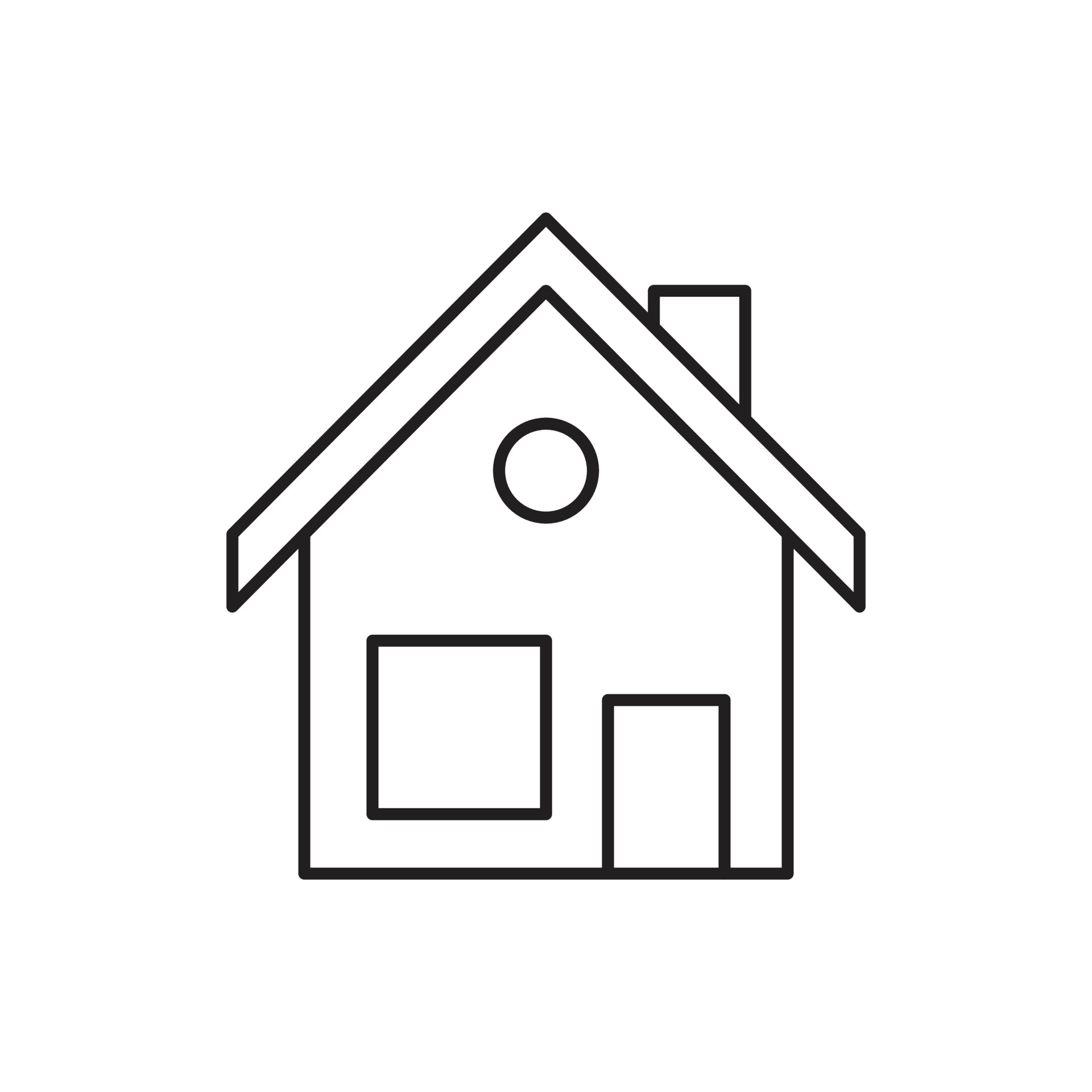 home icon for website, presentation symbol 7159039 Vector Art at Vecteezy