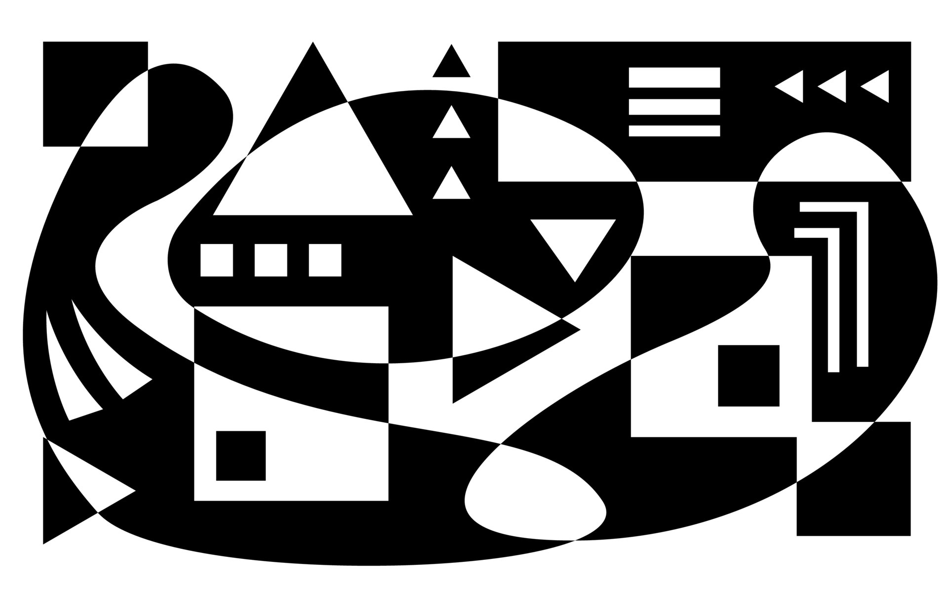 Geometric And Organic Shapes Design