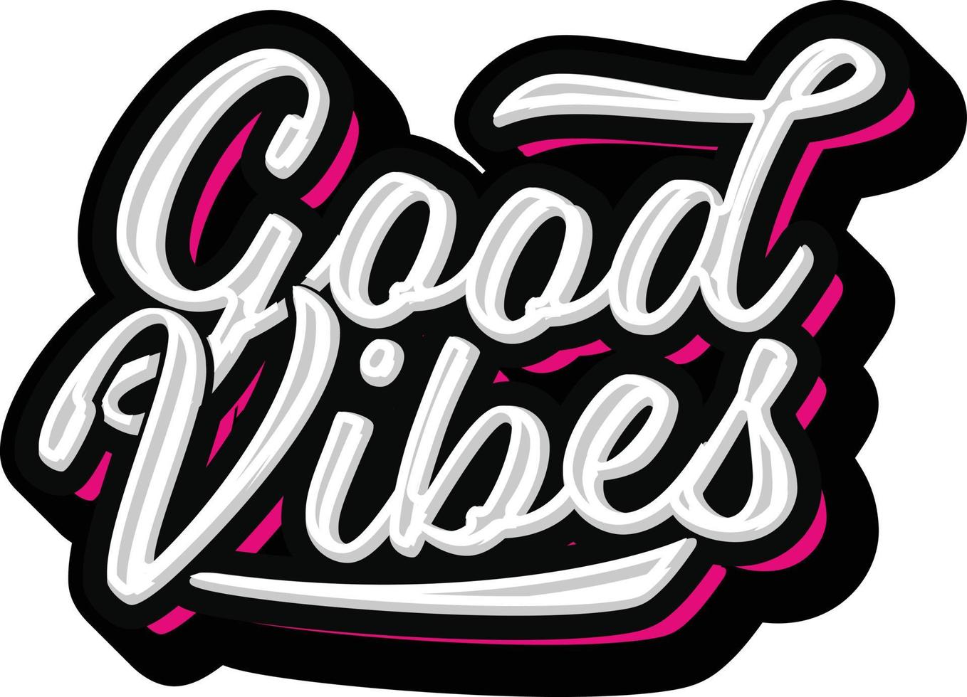Good Vibes hand lettering Typography 7166043 Vector Art at Vecteezy Good Vibes hand lettering Typography 7166043 Vector Art at Vecteezy
