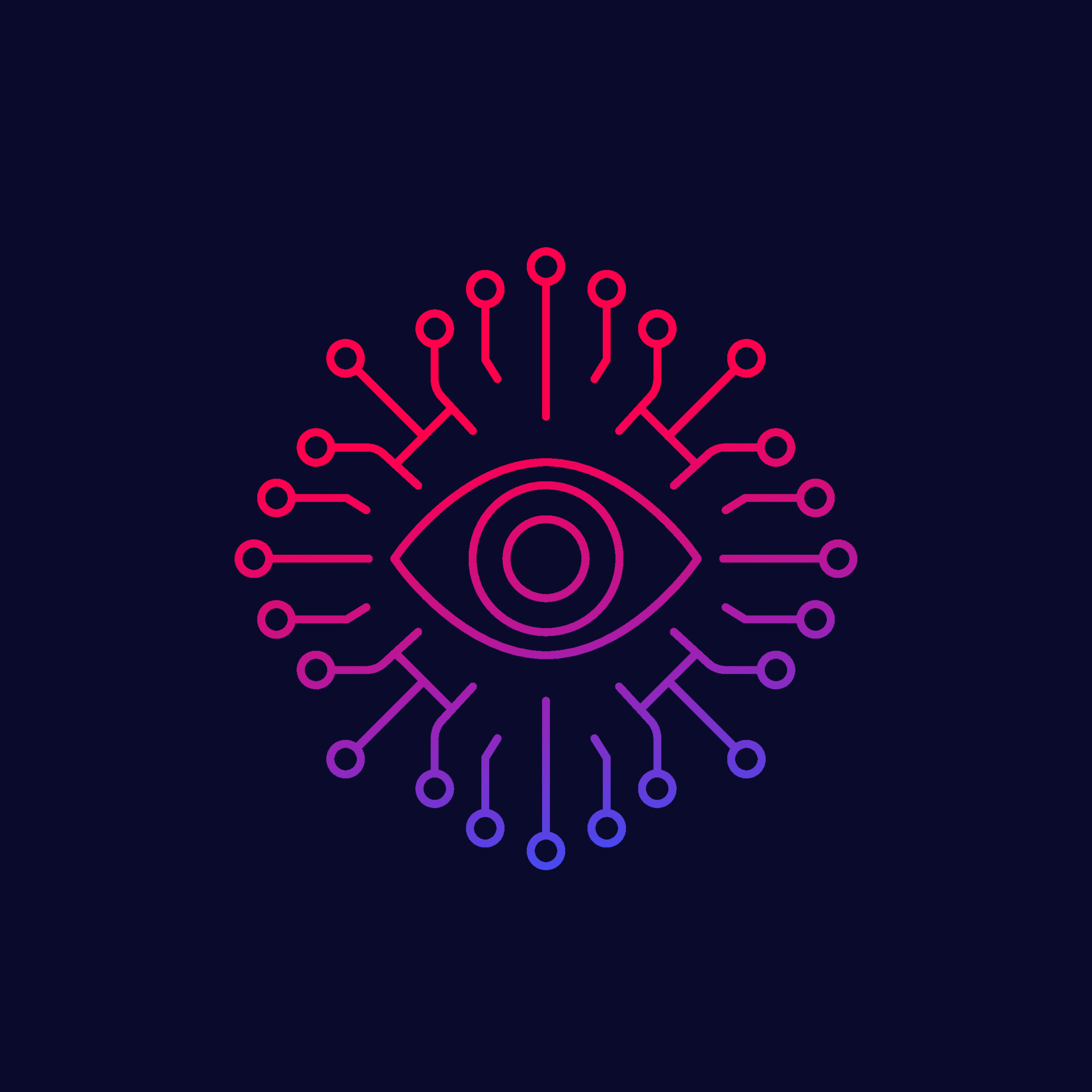 Machine vision, AI concept, linear icon 7169902 Vector Art at Vecteezy Machine vision, AI concept, linear icon 7169902 Vector Art at Vecteezy