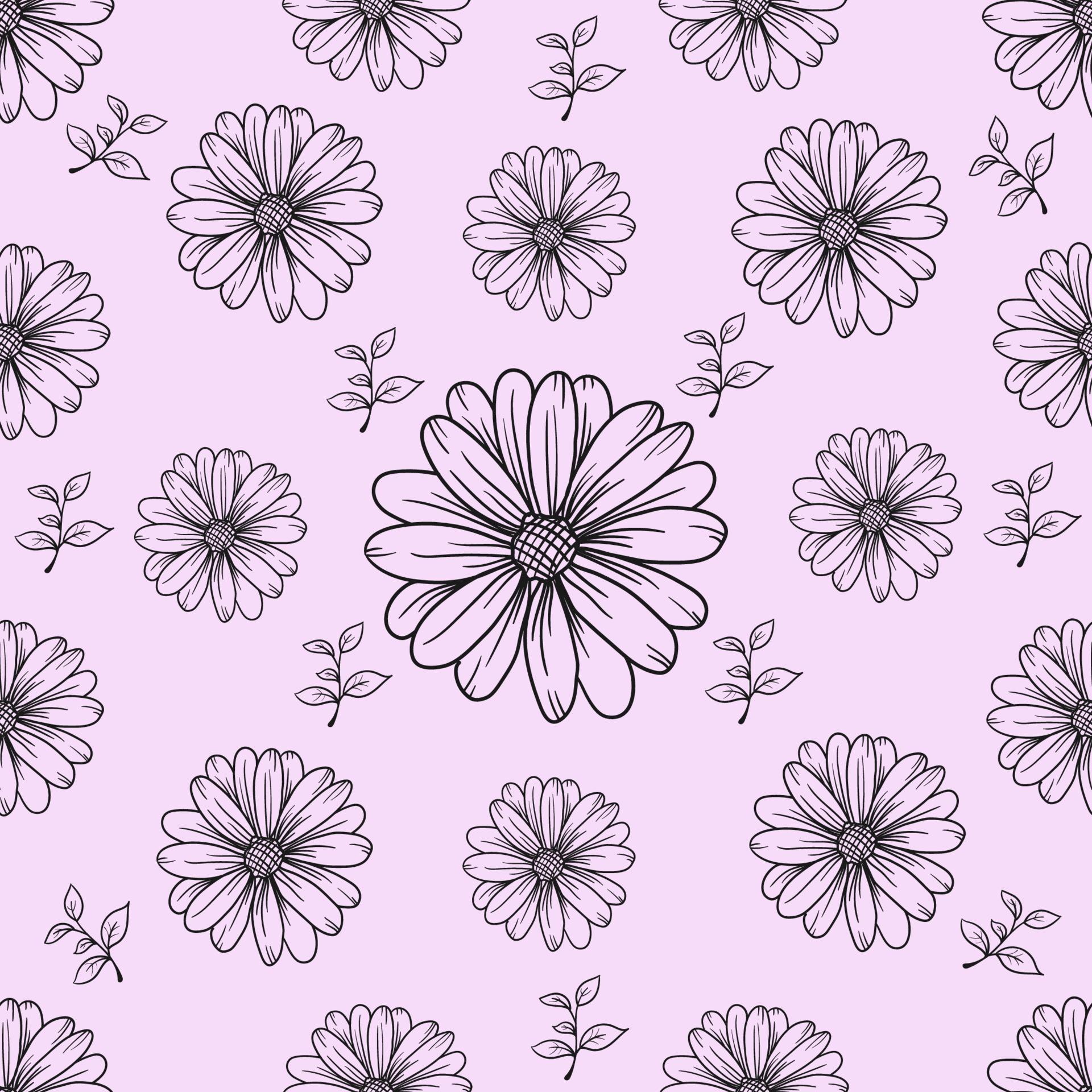Flower Pattern Vector Art, Icons, and Graphics for Free Download