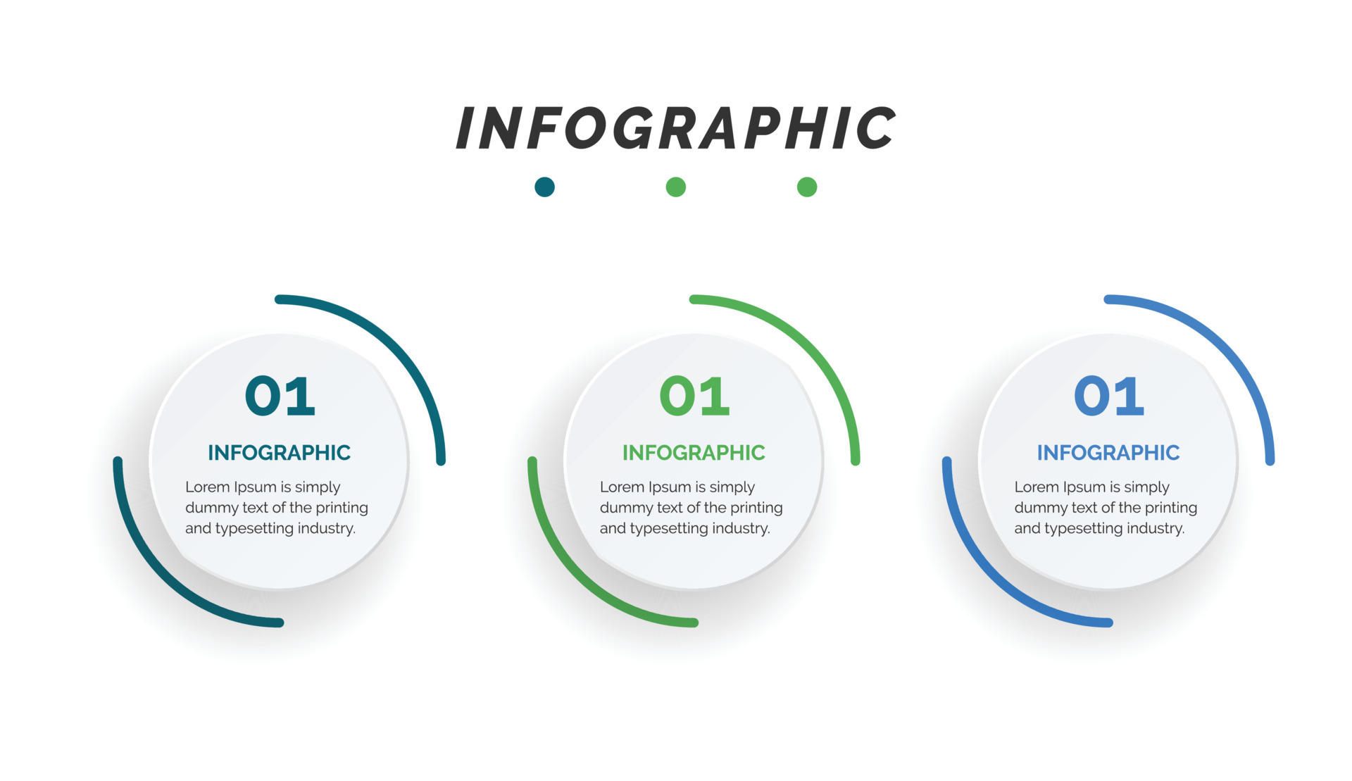 Business data visualization. Process chart. Abstract elements of graph ...