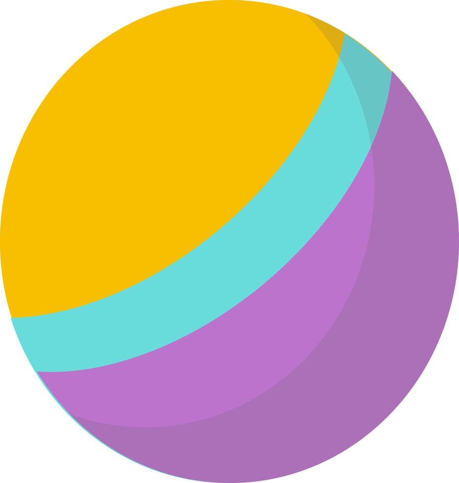 Cute childrens toy, ball. Child development. Games. 7179688 Vector Art ...