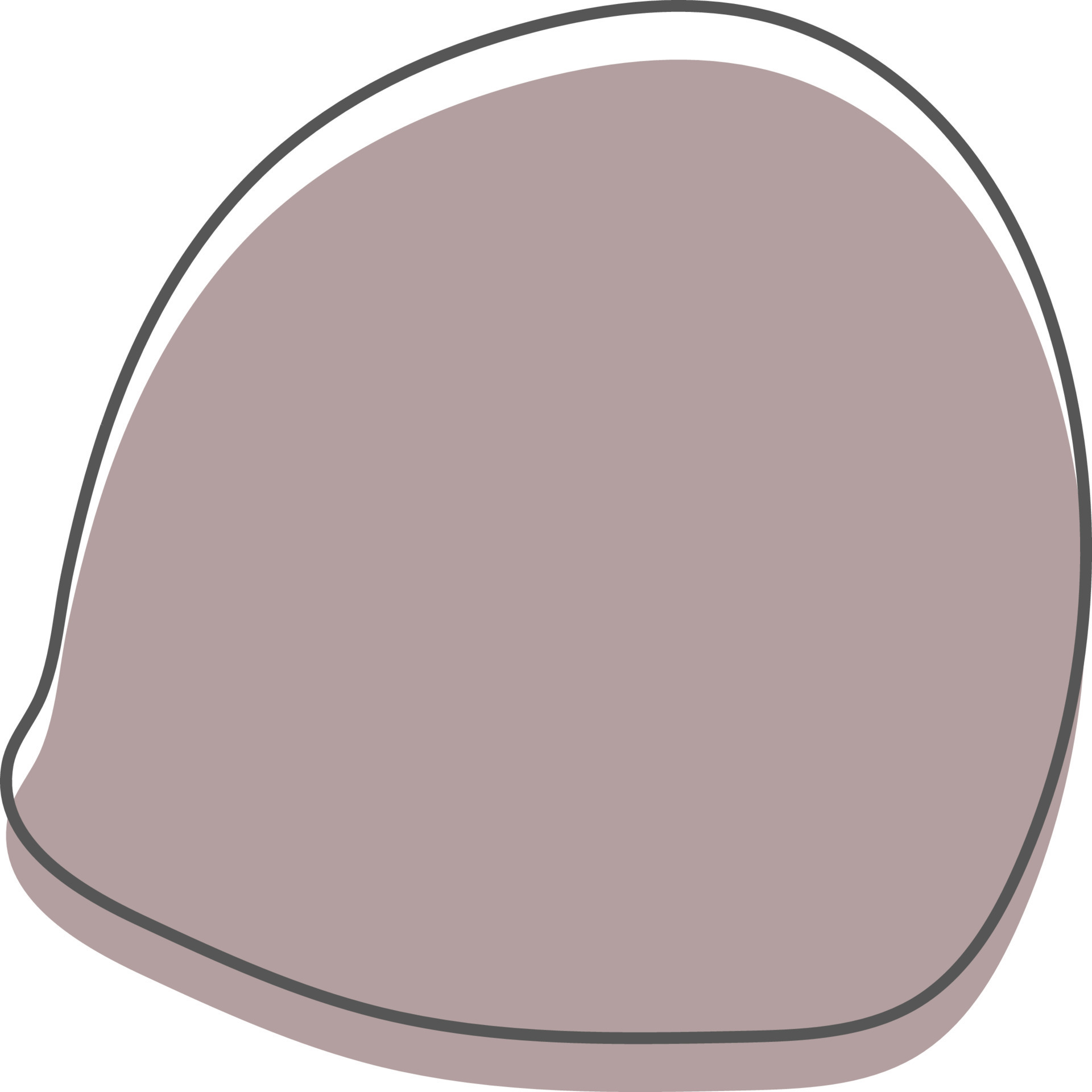 Set Of Abstract Organic Blob Shape Elements With Line 7188438 Vector