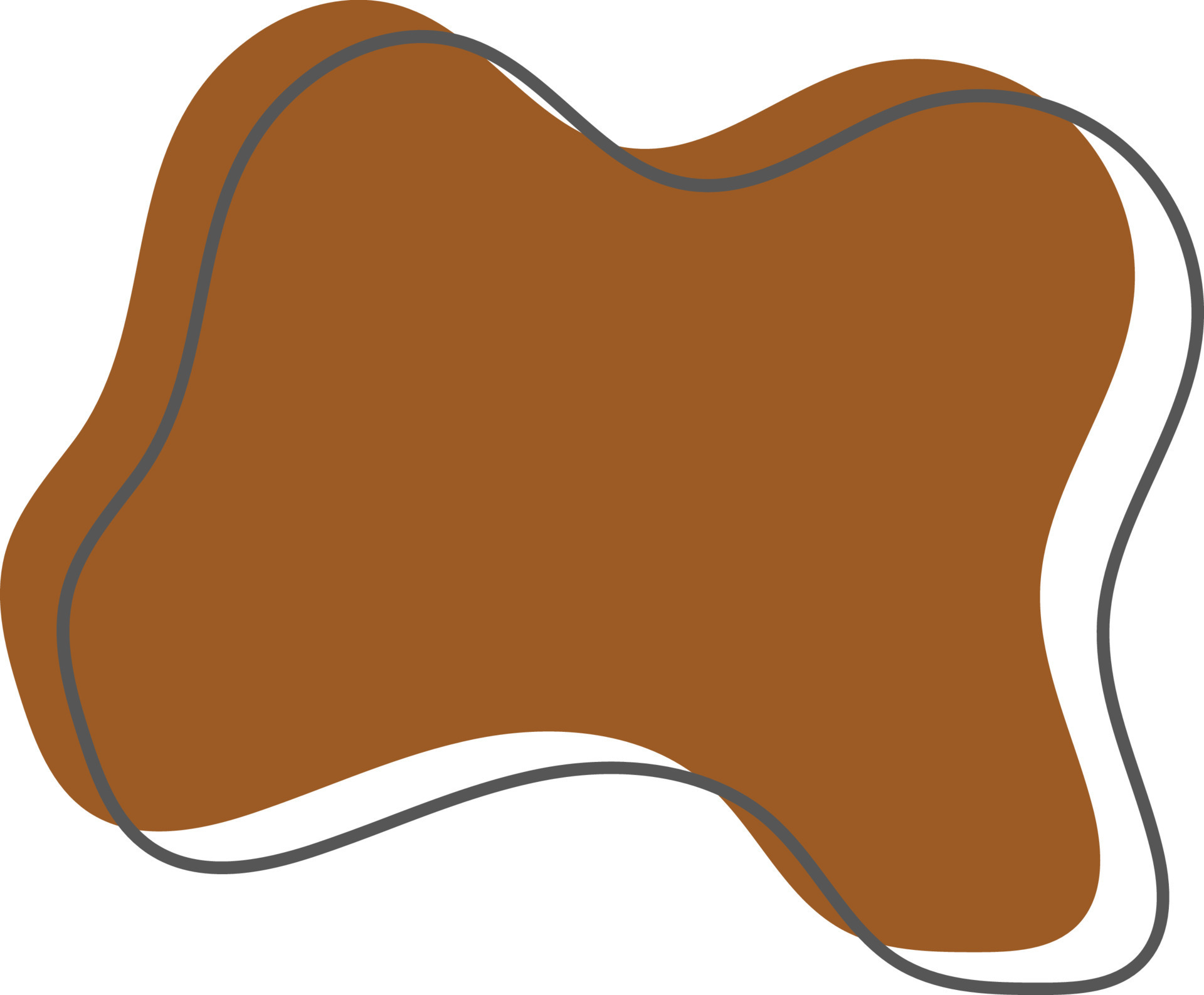 Set Of Abstract Organic Blob Shape Elements With Line 7188444 Vector Art At Vecteezy