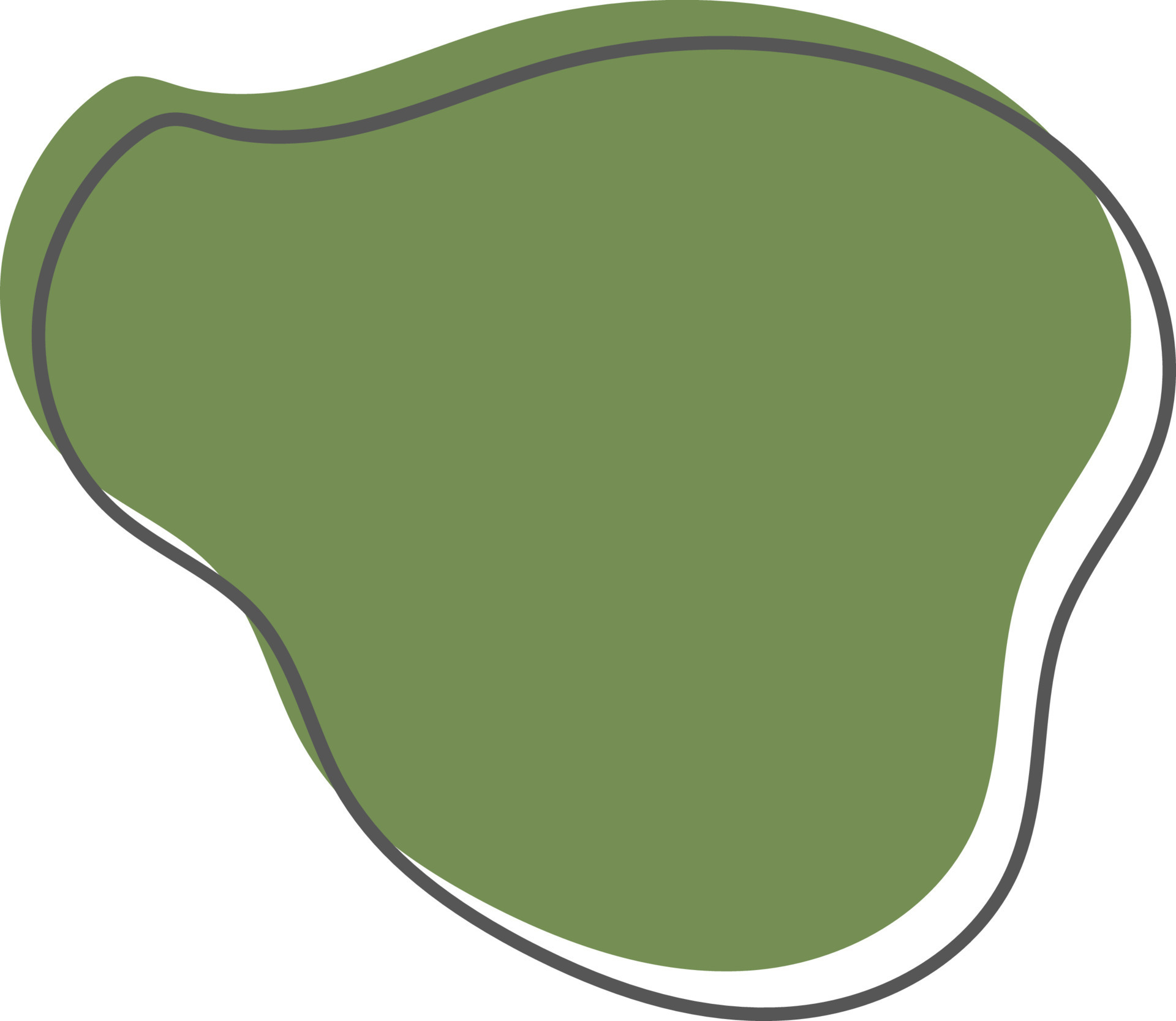 Set Of Abstract Organic Blob Shape Elements With Line 7188695 Vector Art At Vecteezy