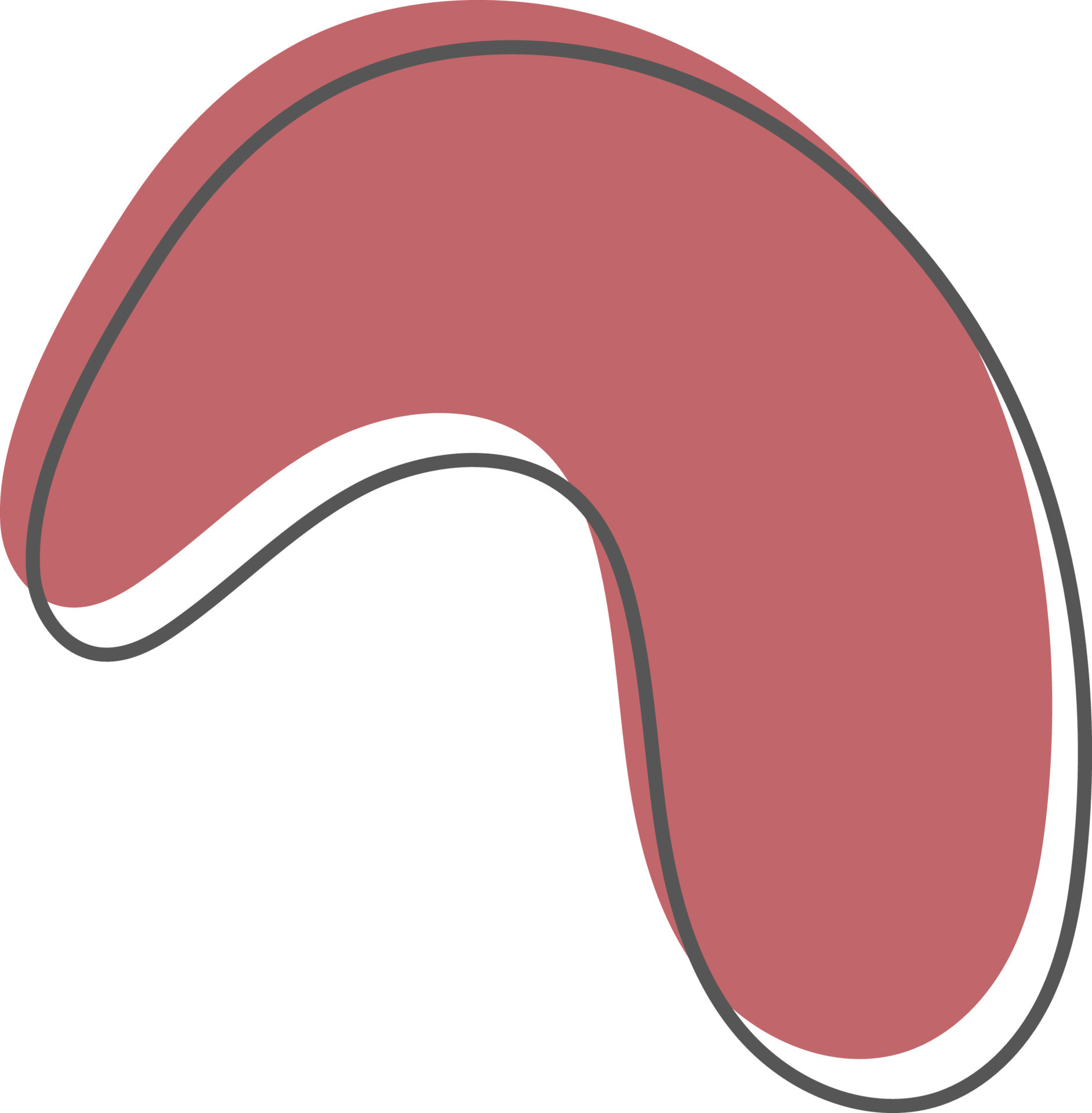 Set Of Abstract Organic Blob Shape Elements With Line 7189007 Vector Art At Vecteezy