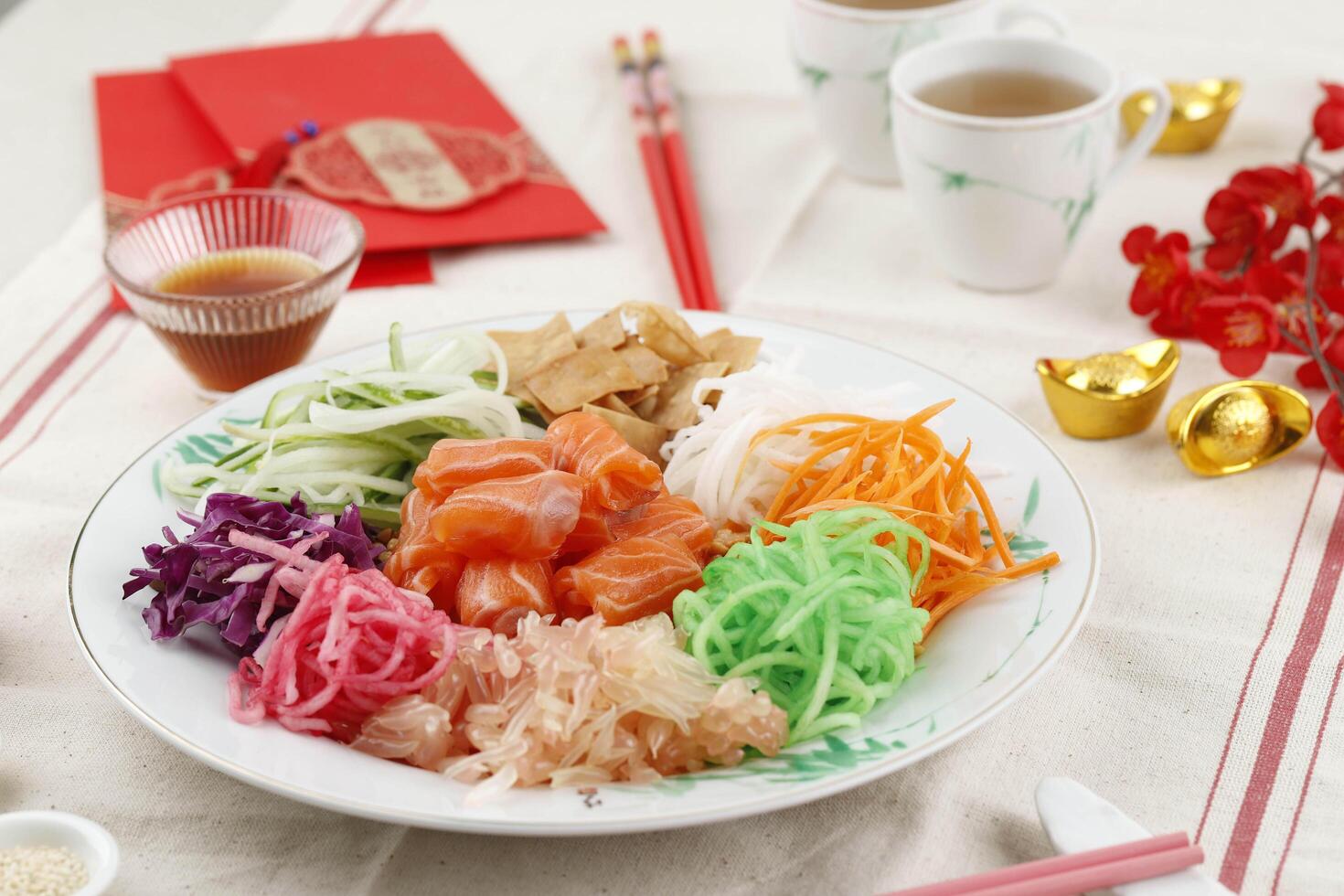 Yusheng, yee sang or yuu sahng, or Prosperity Toss is a Cantonese-style ... Yusheng, yee sang or yuu sahng, or Prosperity Toss is a Cantonese-style ...