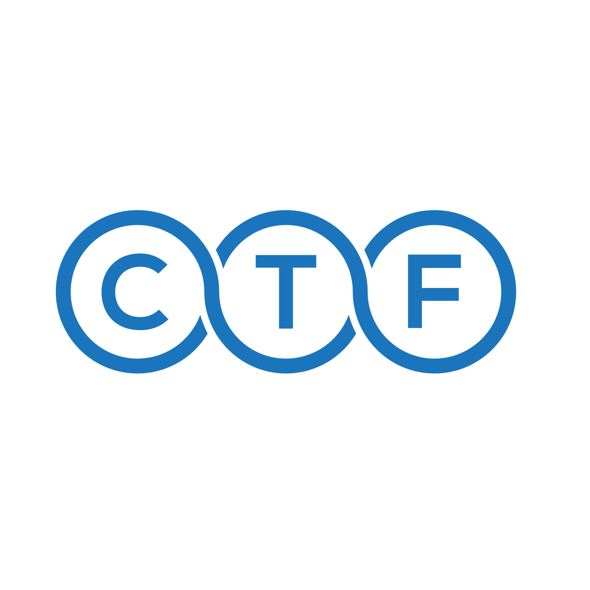 CTF letter logo design on black background. CTF creative initials ... CTF letter logo design on black background. CTF creative initials ...
