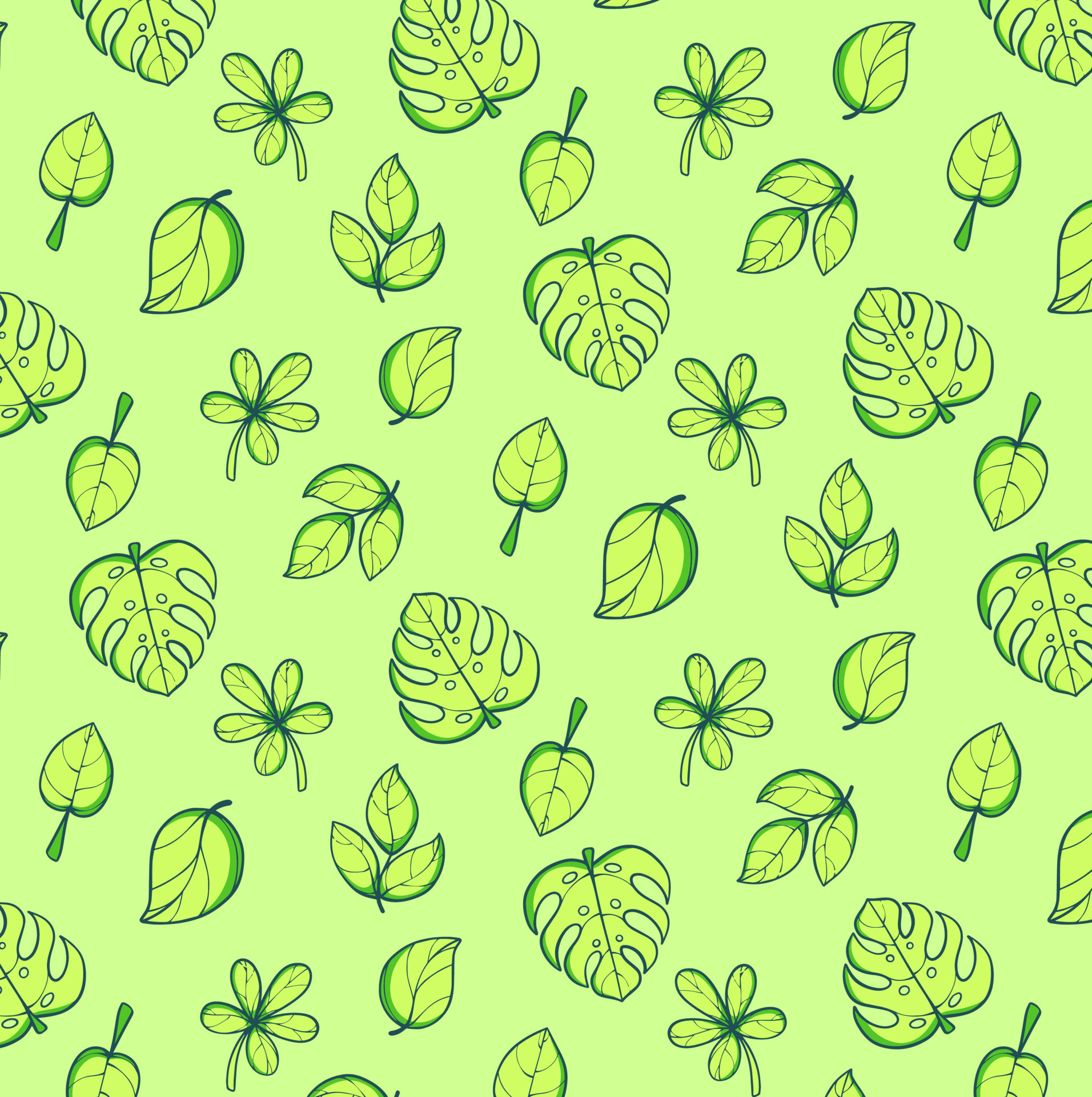 Leaf Background Pattern 7201458 Vector Art at Vecteezy