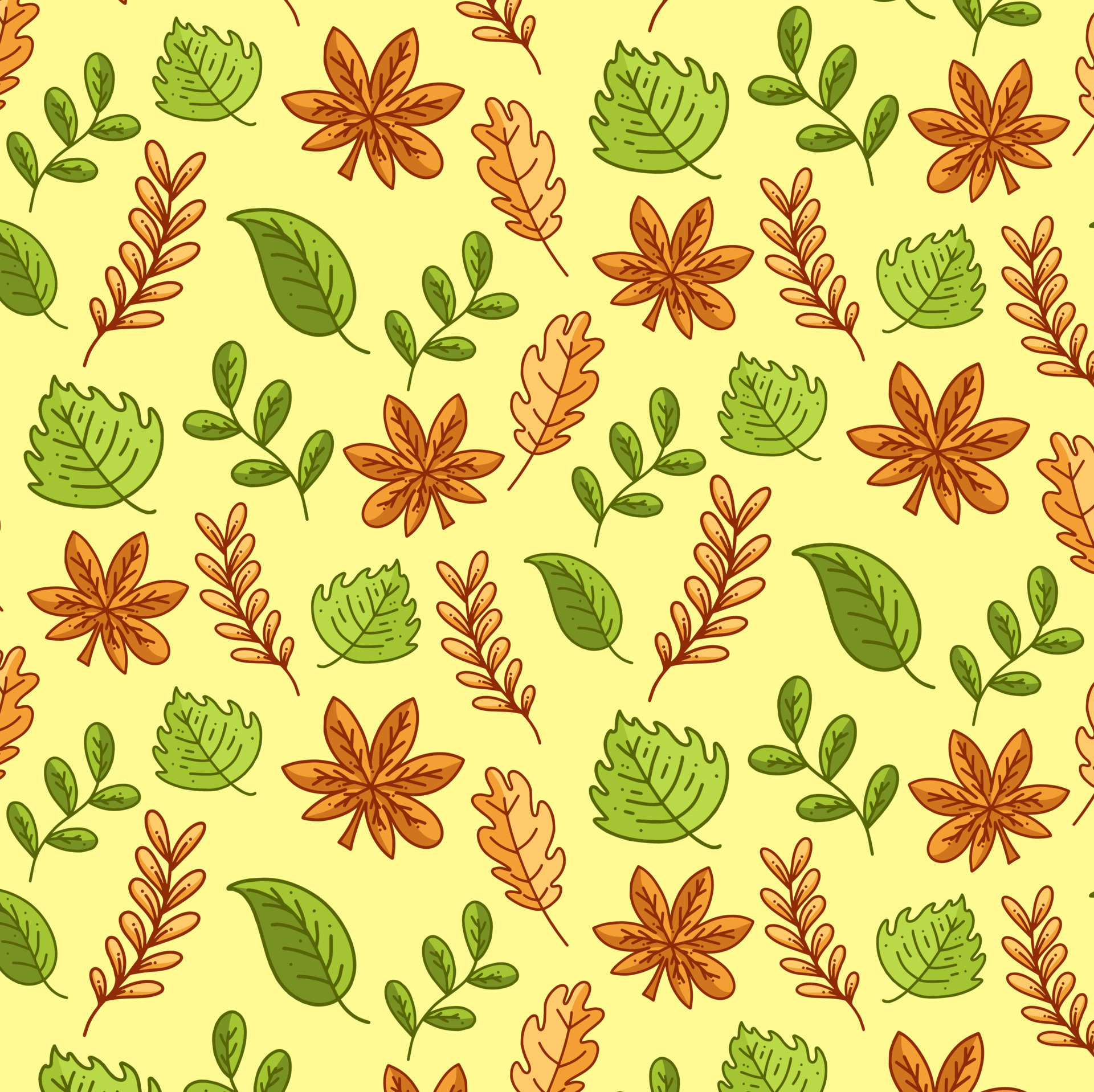 Leaf Background Pattern 7201462 Vector Art at Vecteezy
