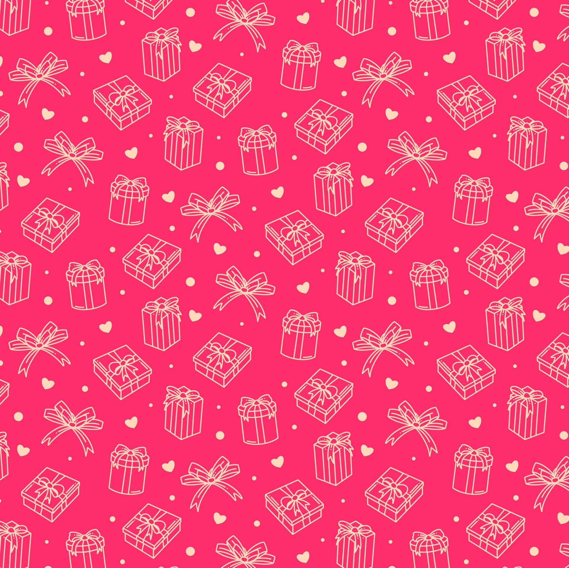 Gift Box Background Pattern 7201477 Vector Art at Vecteezy