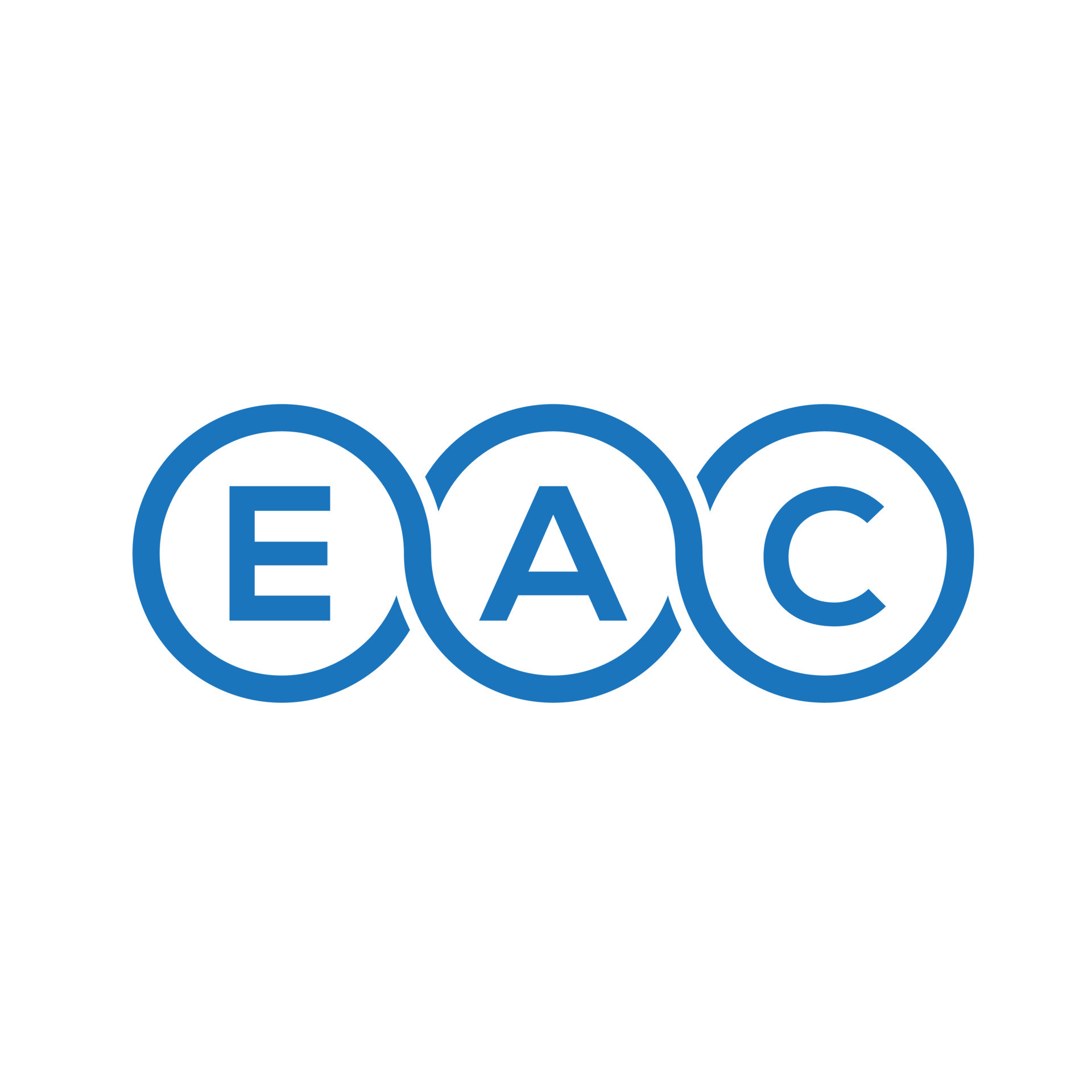 EAC letter logo design on black background.EAC creative initials letter ... EAC letter logo design on black background.EAC creative initials letter ...