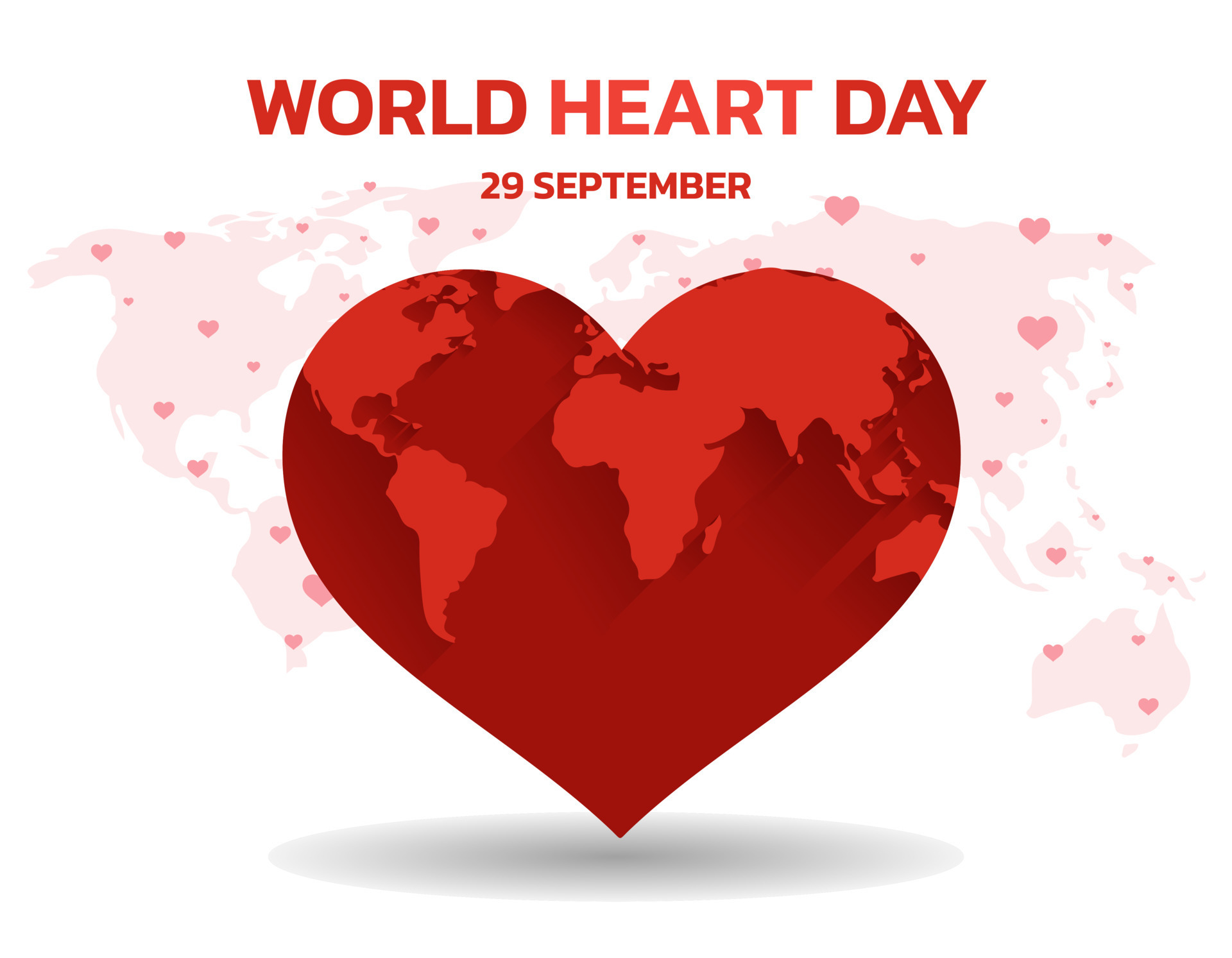 Vector Illustration Poster Or Banner For World Heart Day 7203203
