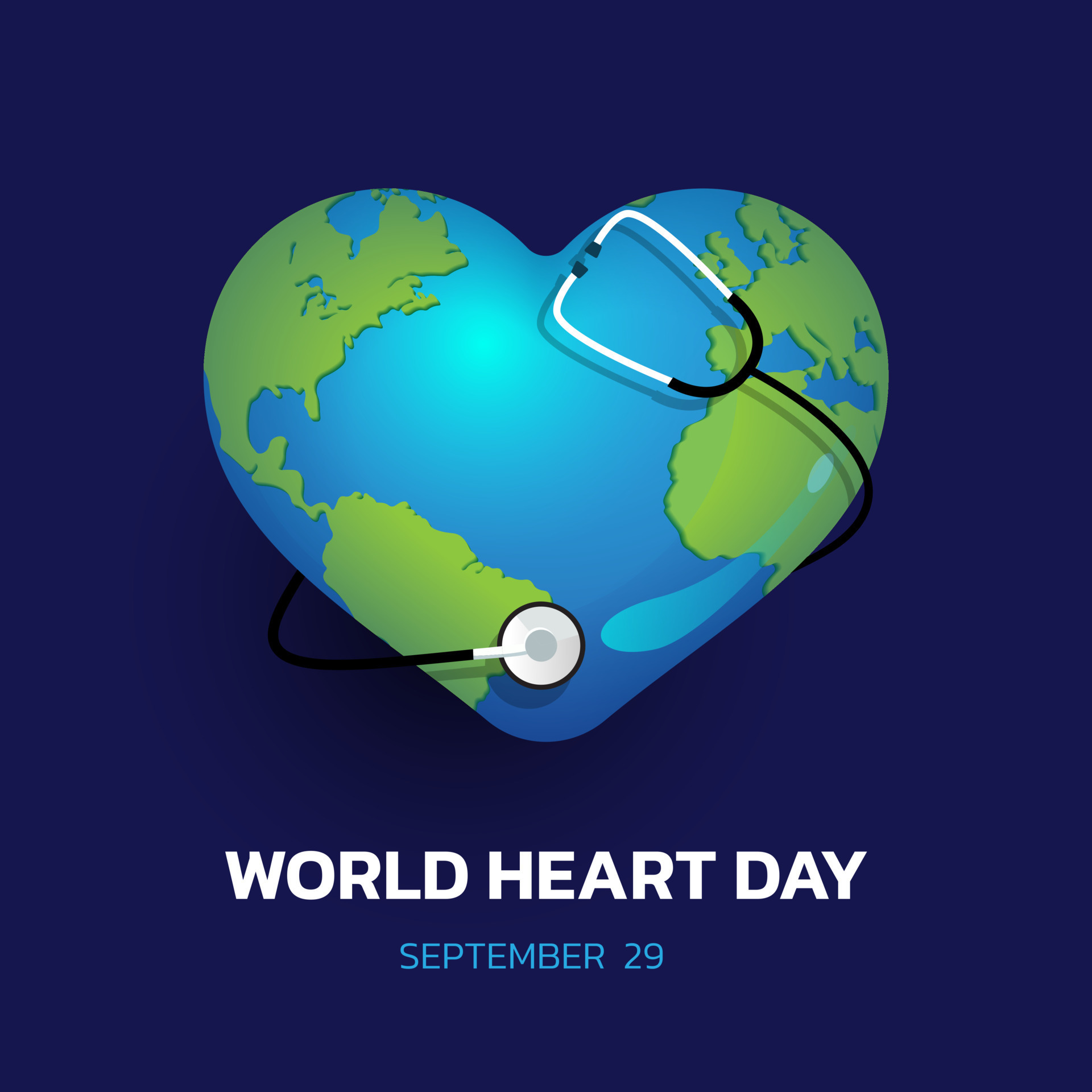 Vector Illustration Poster Or Banner For World Heart Day 7203276