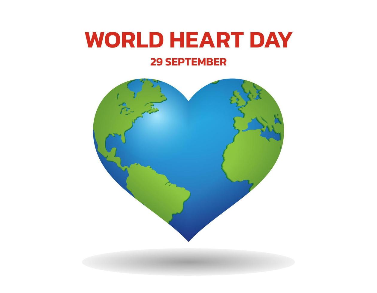 Vector Illustration Poster Or Banner For World Heart Day 7203488
