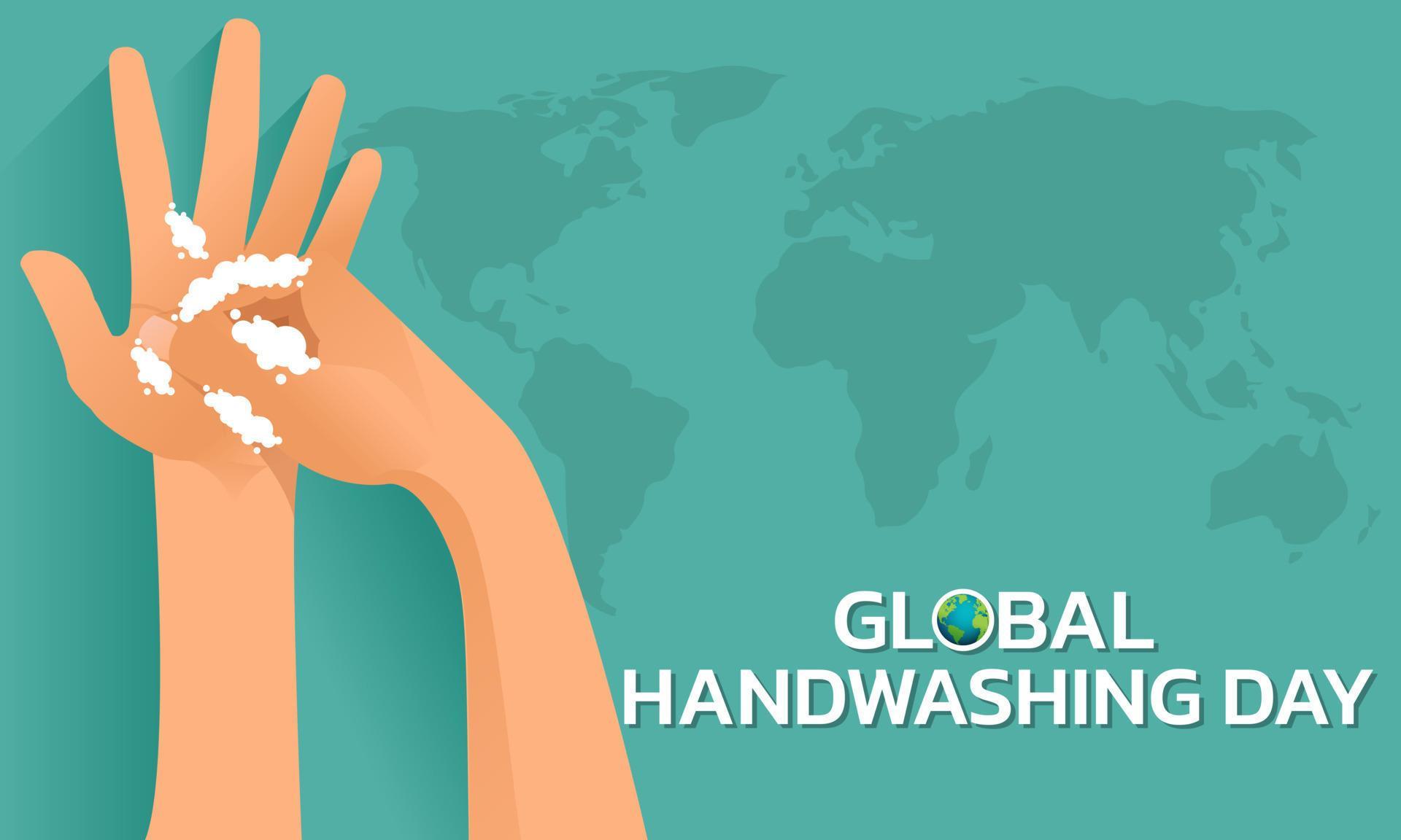 Handwashing Day Handwashing Illustration Water Washing Hands