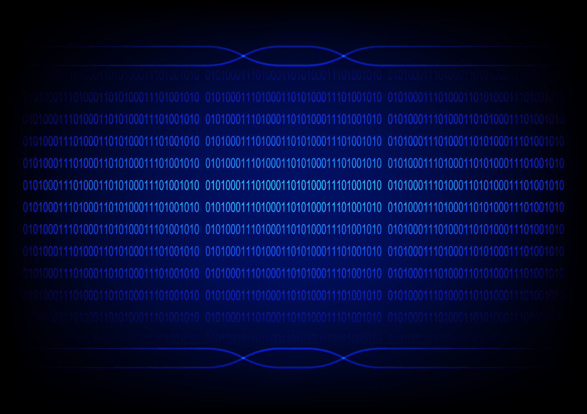 Graphics Design Concept Binary Code Assigns 0 1 From Binary Number System Technology Circuit