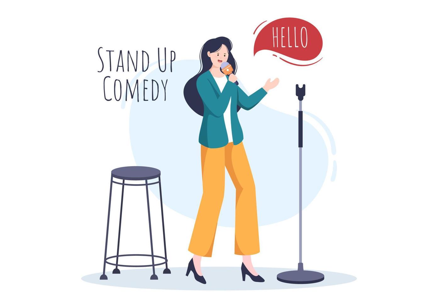 Stand Up Comedy Clip Art