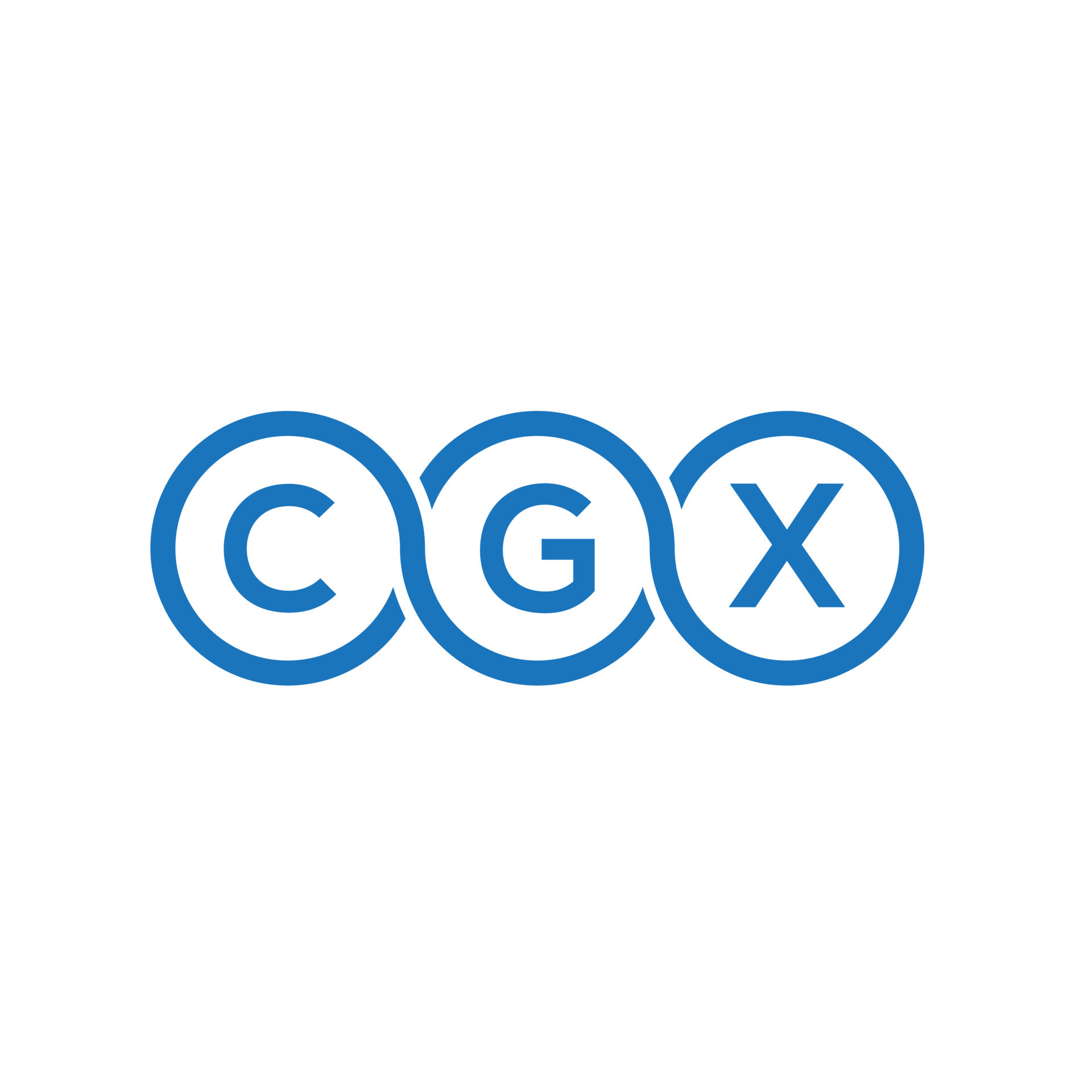 CGX letter logo design on white background. CGX creative initials ... CGX letter logo design on white background. CGX creative initials ...